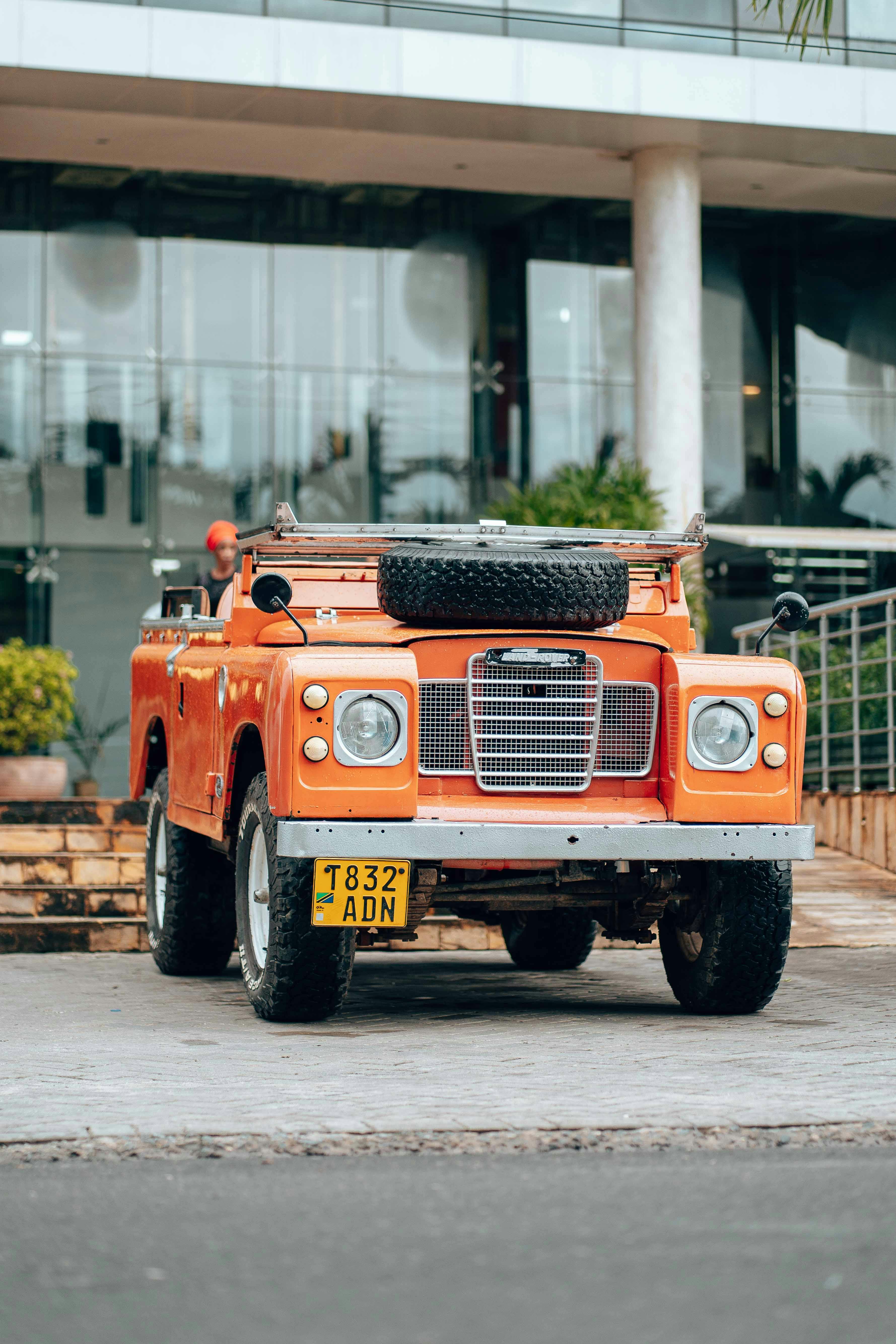 Top Down Vehicle Parked on Street Side · Free Stock Photo