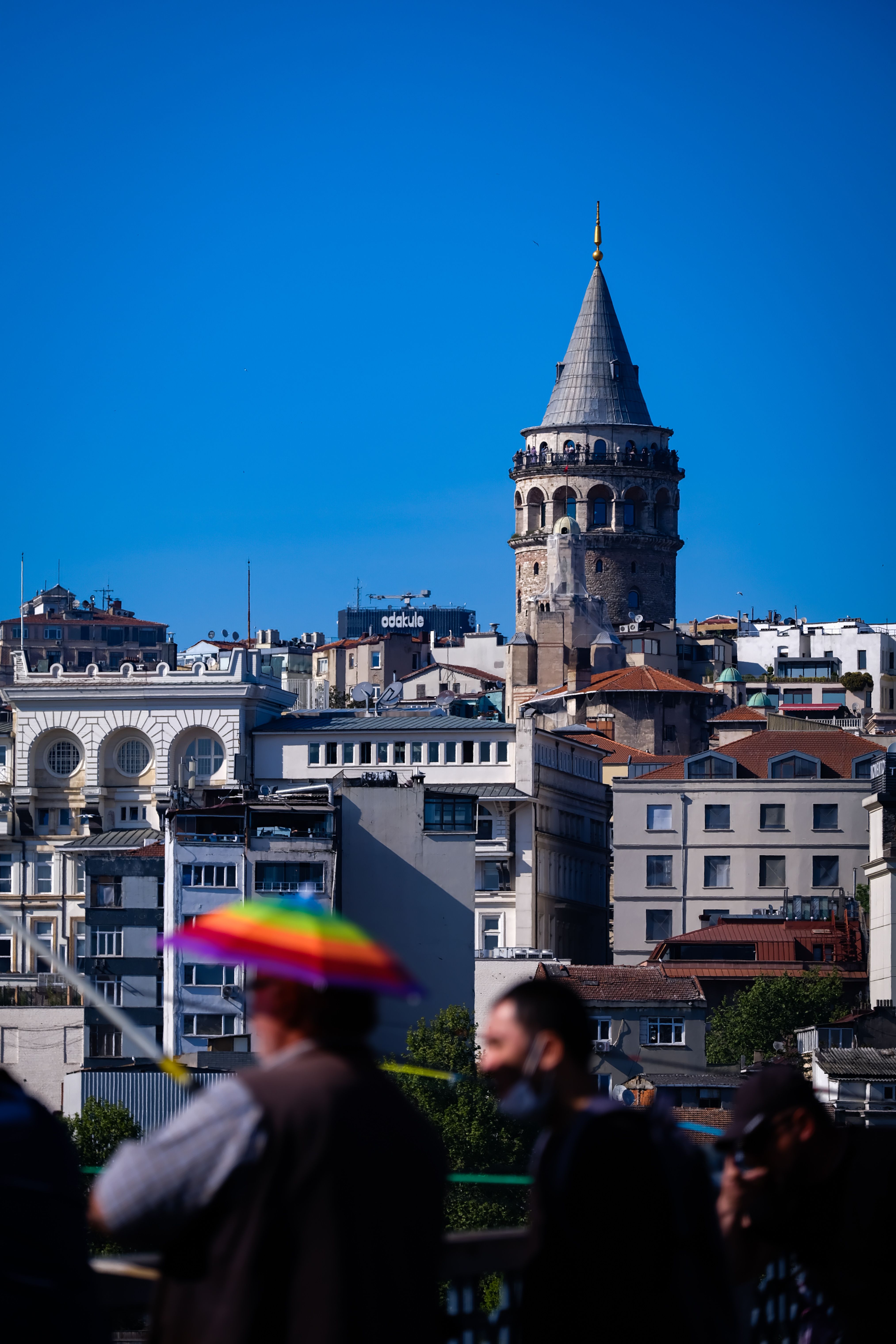 Blue Sky over Old Town · Free Stock Photo