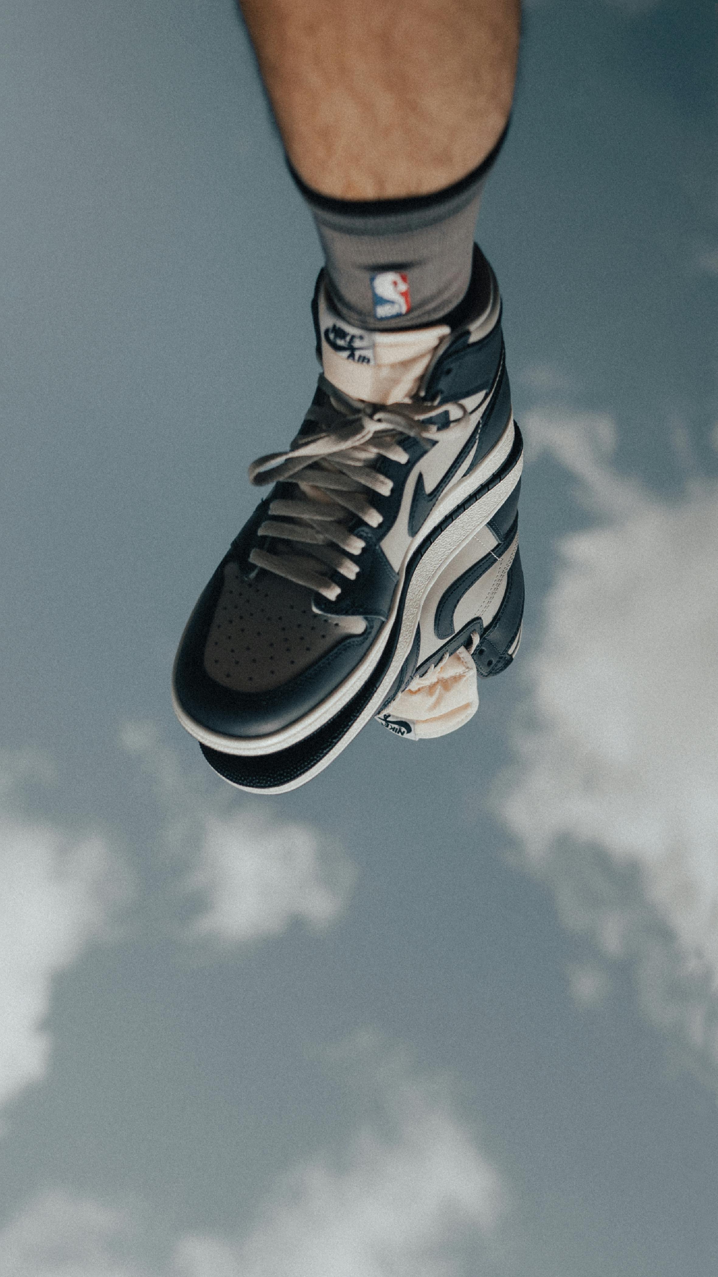 Reflection of a Woman Wearing Red Tights · Free Stock Photo