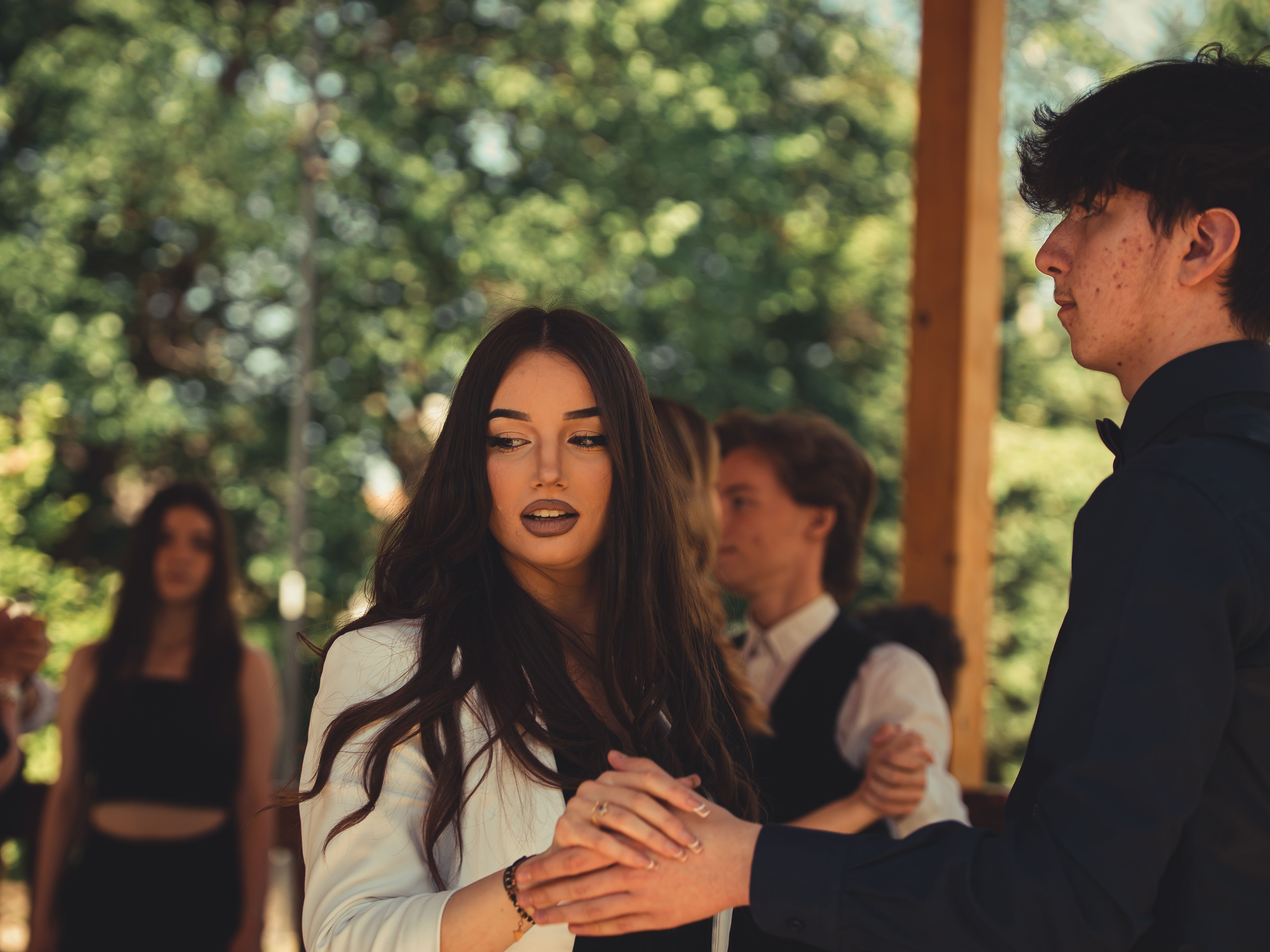Beautiful Woman Dancing with a Man · Free Stock Photo