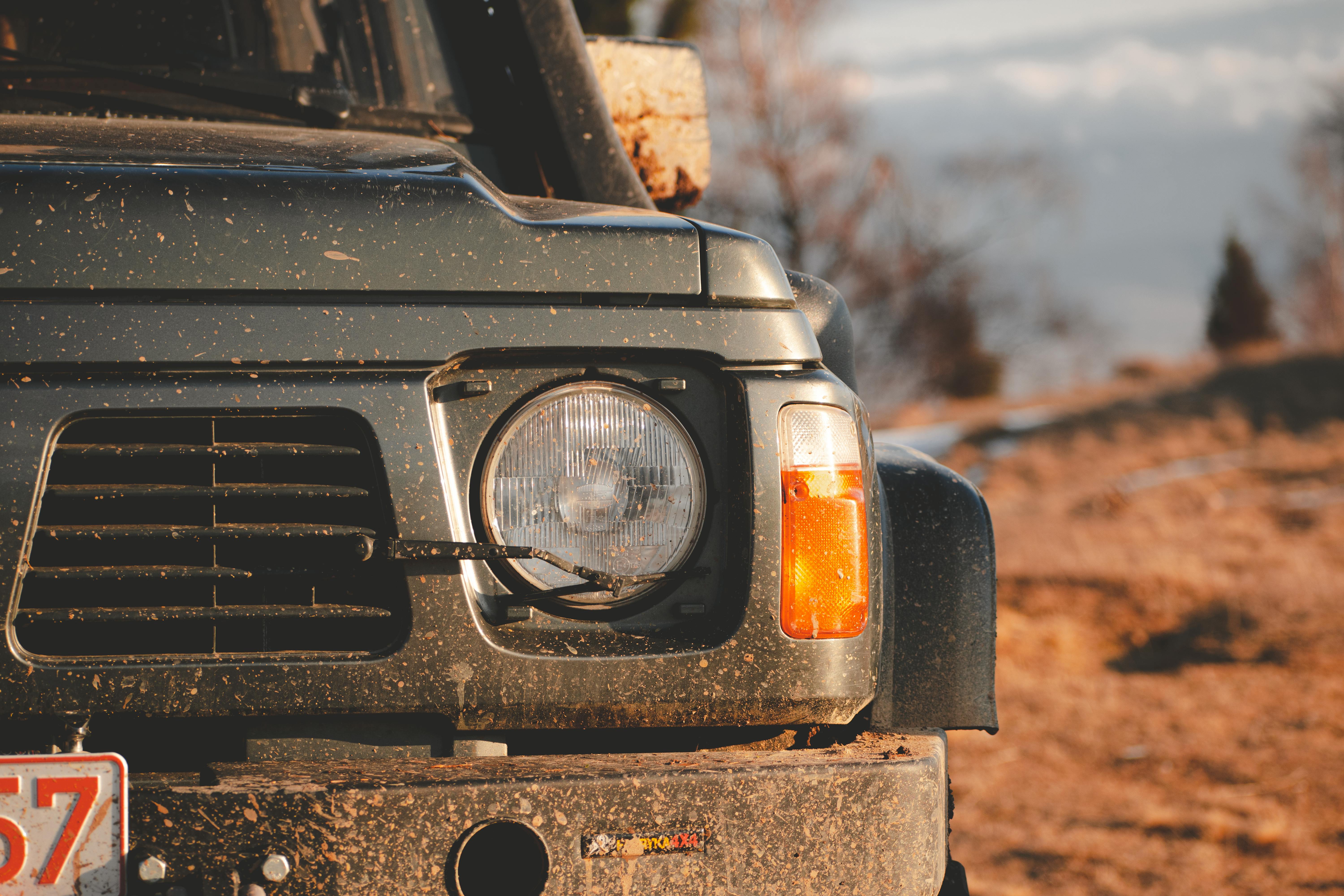 Close-Up Shot of a Car · Free Stock Photo