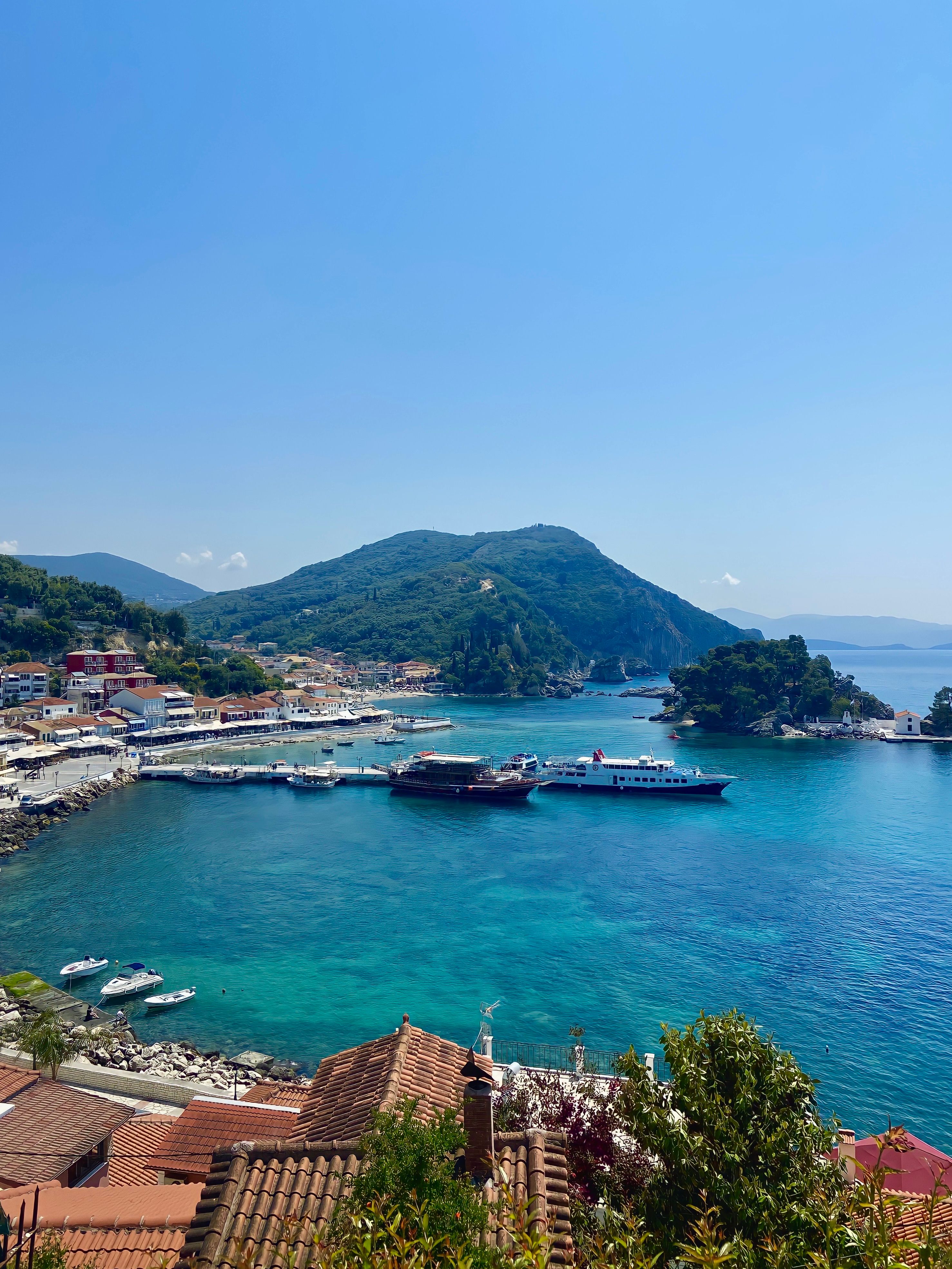 Marina of the Resort Town of Parga in Greece · Free Stock Photo