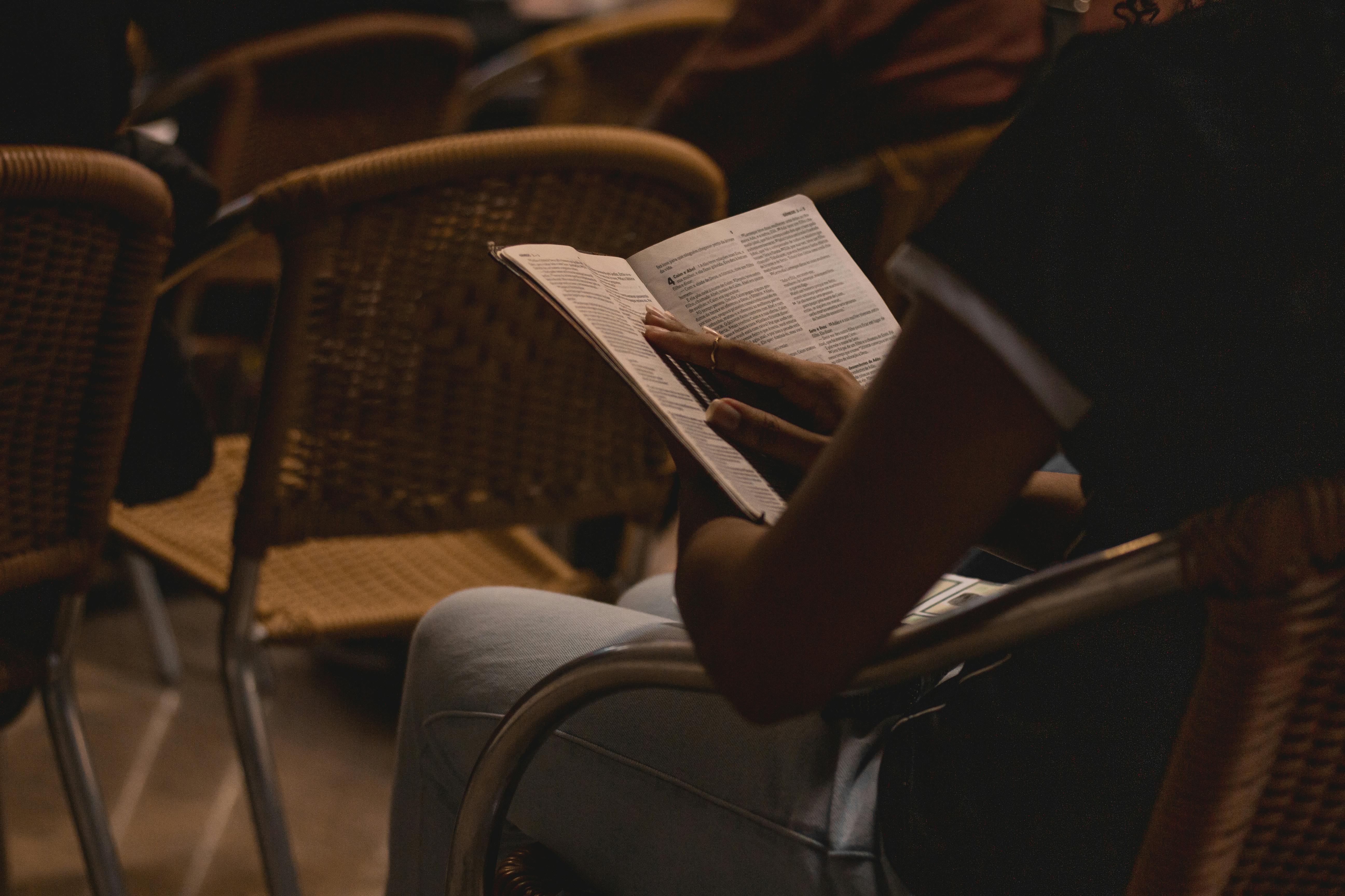 A Woman Reading a Script · Free Stock Photo