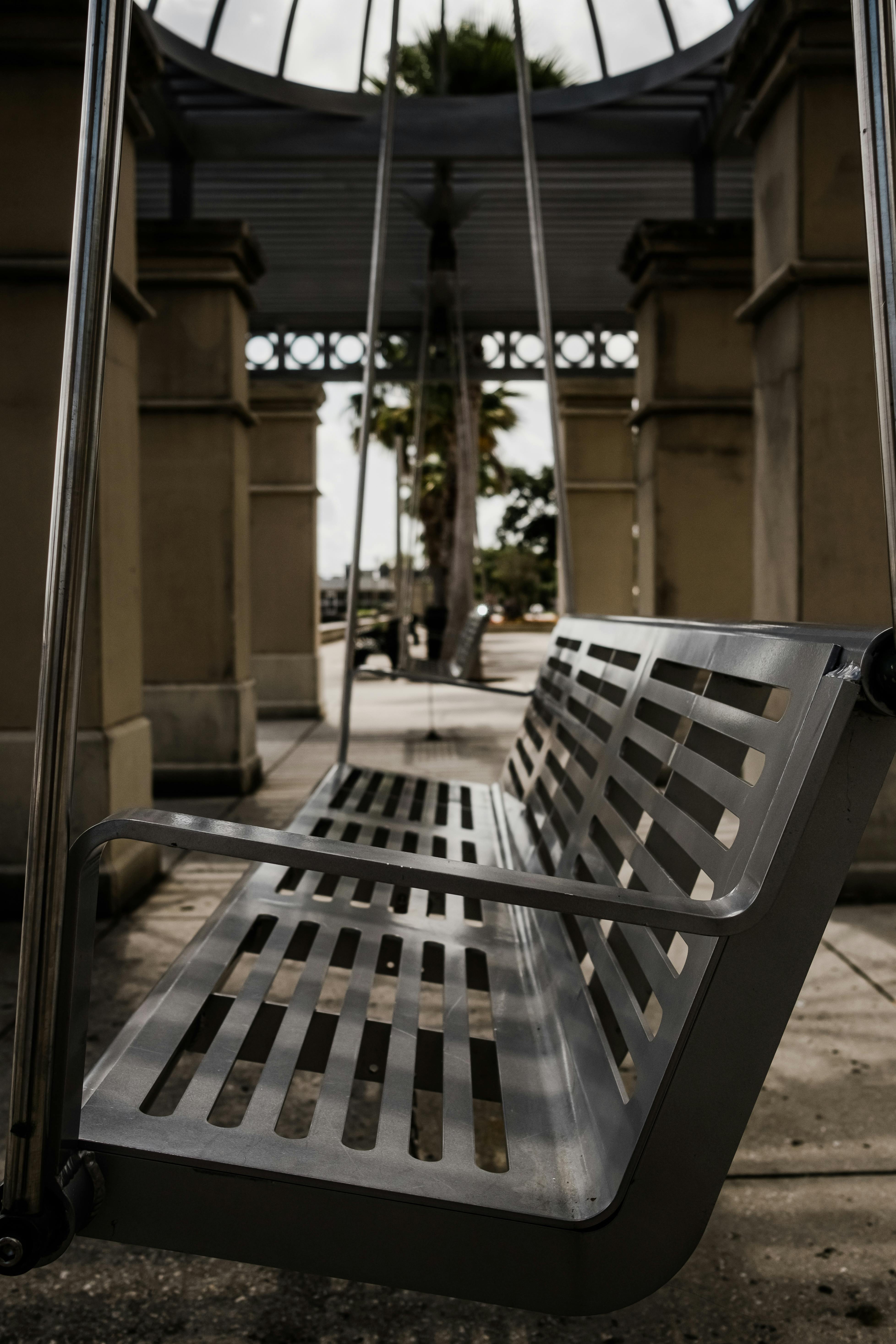 Steel bench Swing · Free Stock Photo