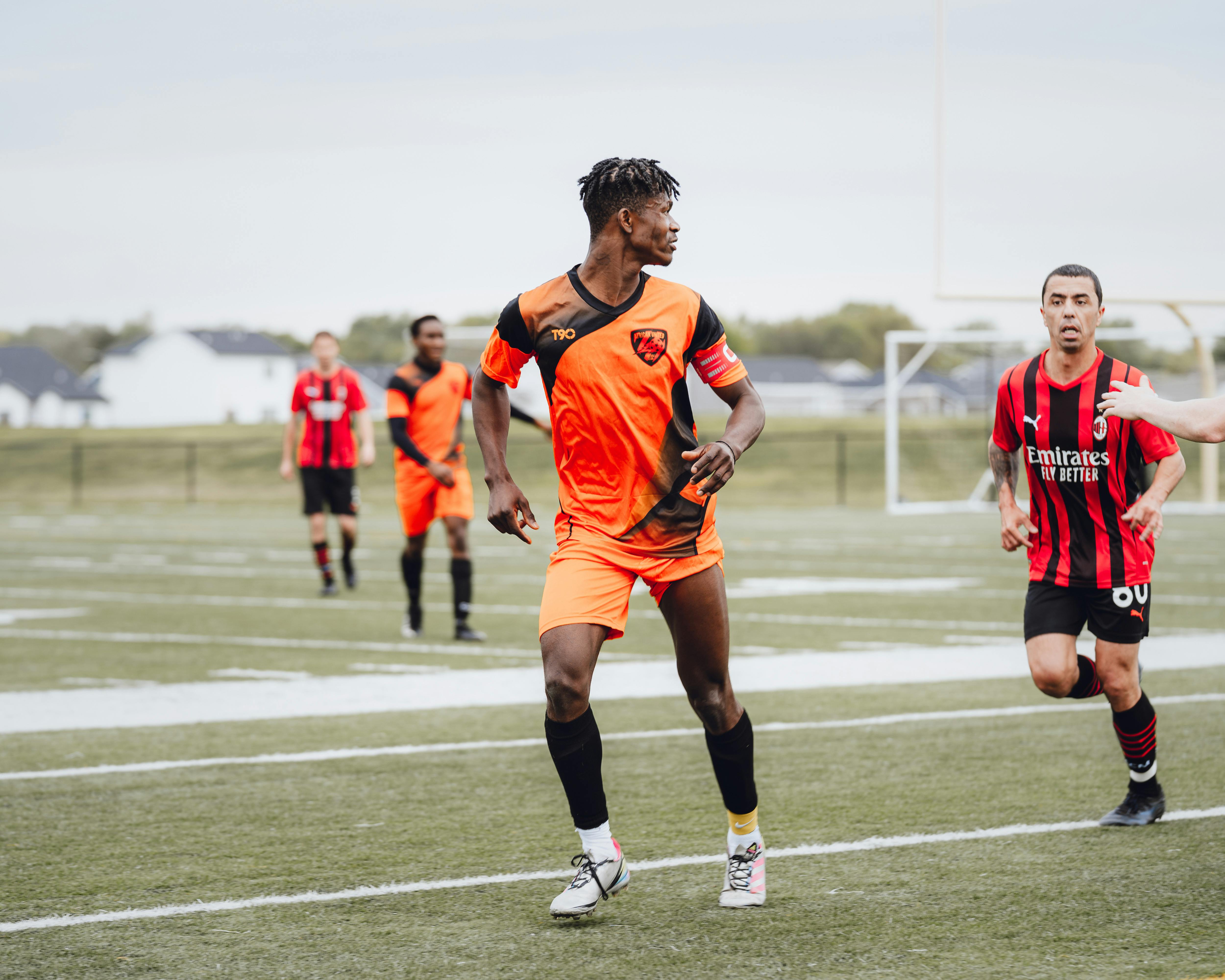 Photo of Playing Football Players · Free Stock Photo