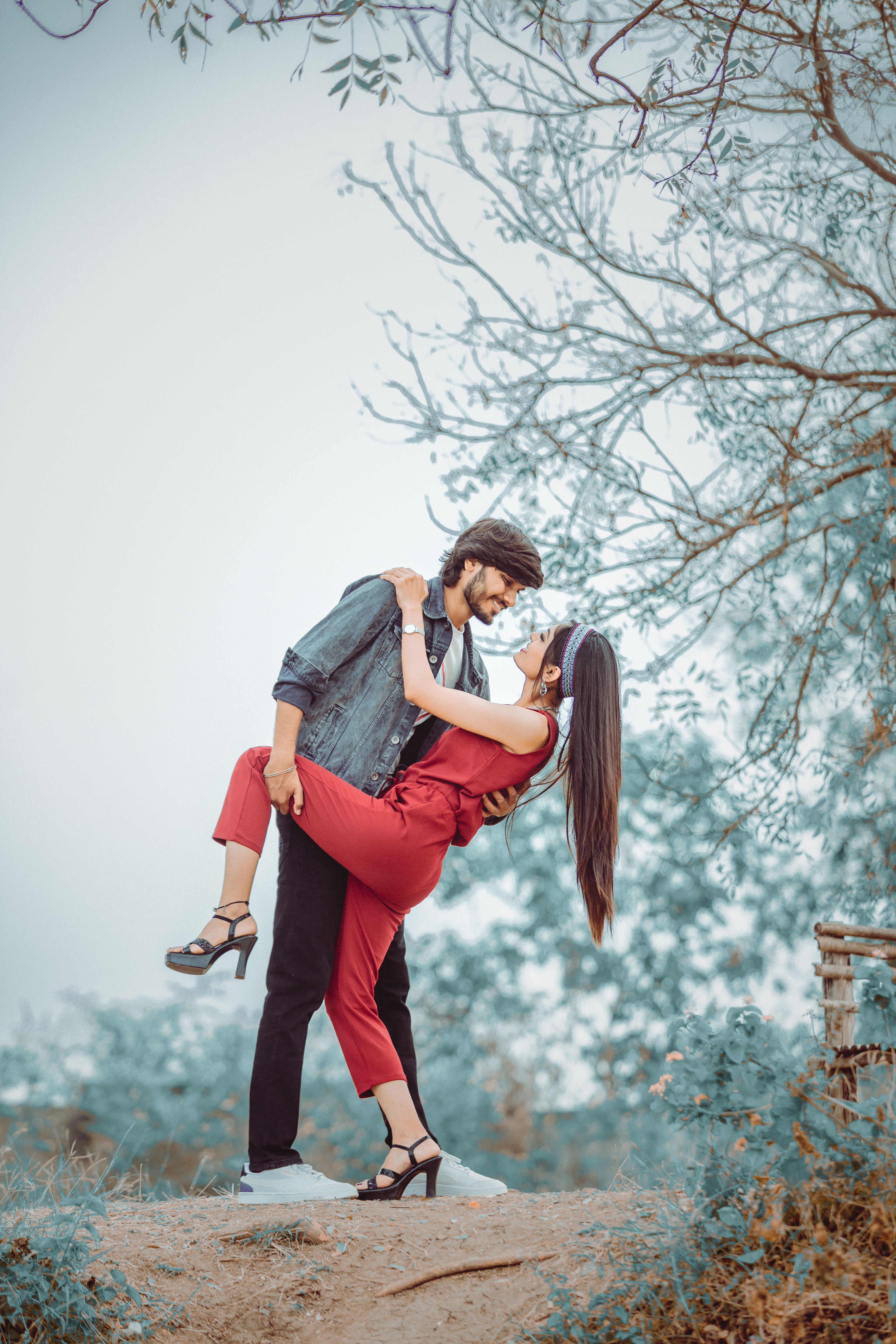 A Romantic Couple Outdoors · Free Stock Photo