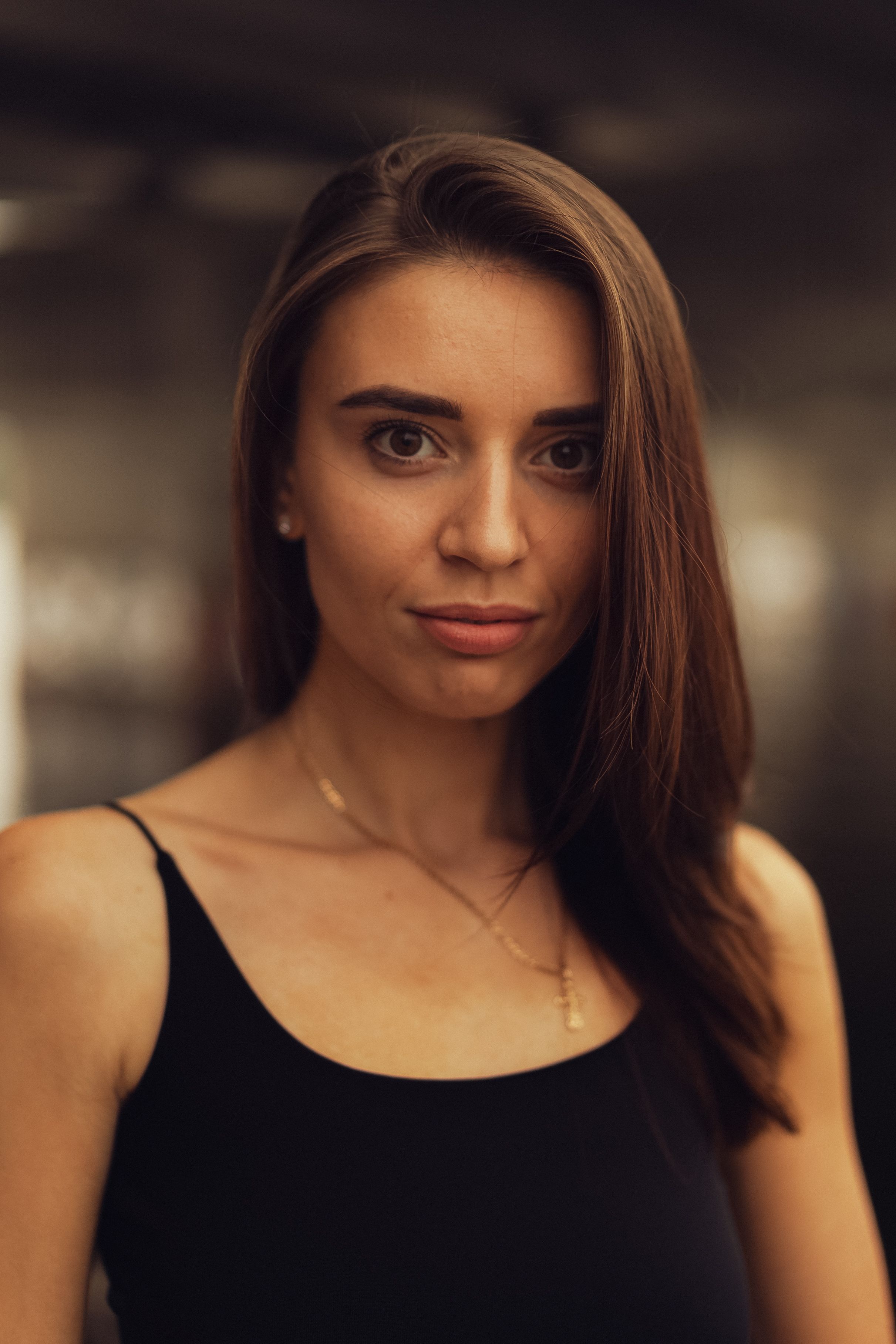 Beautiful Woman in White Tank Top · Free Stock Photo