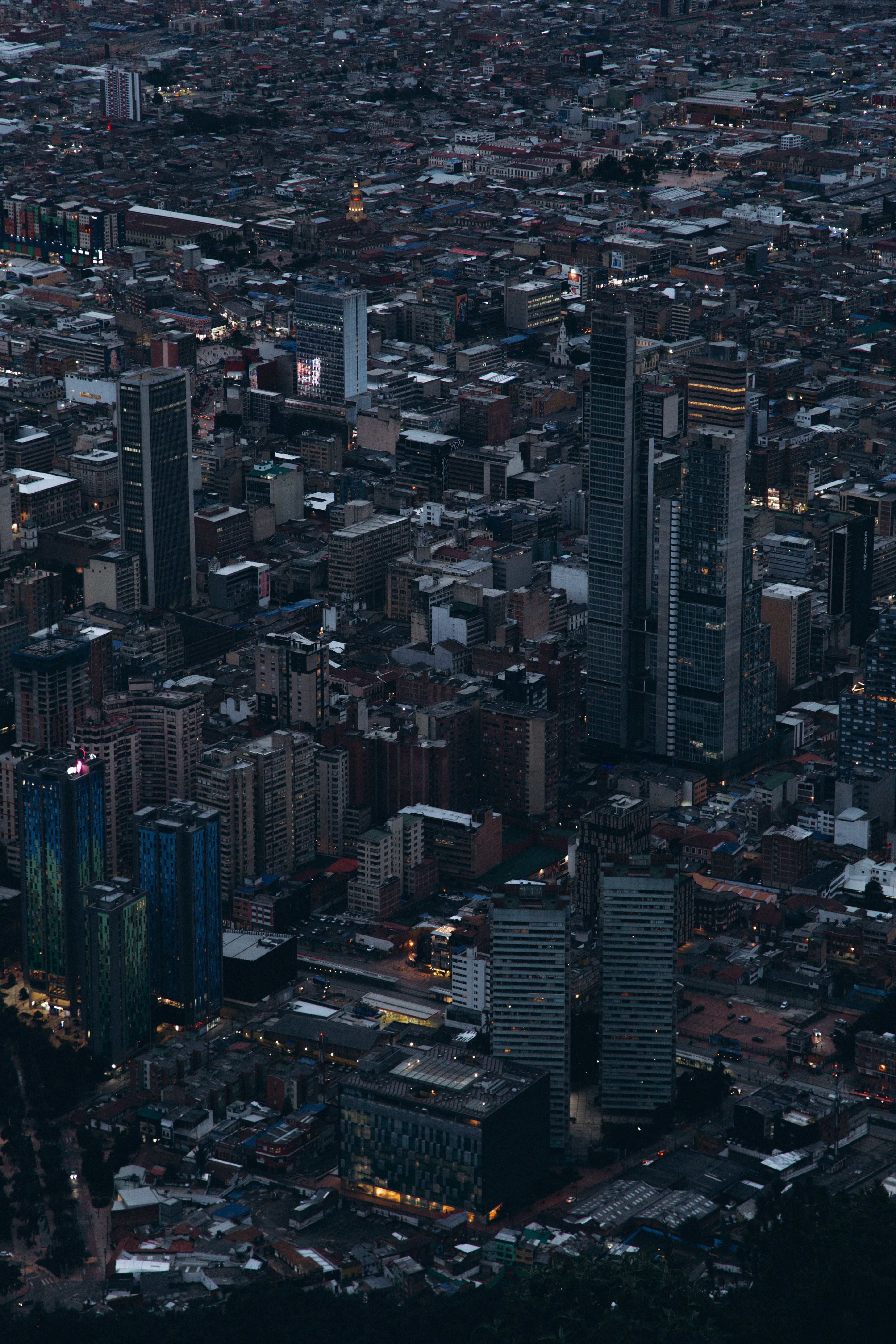 Aerial Shot of City Buildings · Free Stock Photo