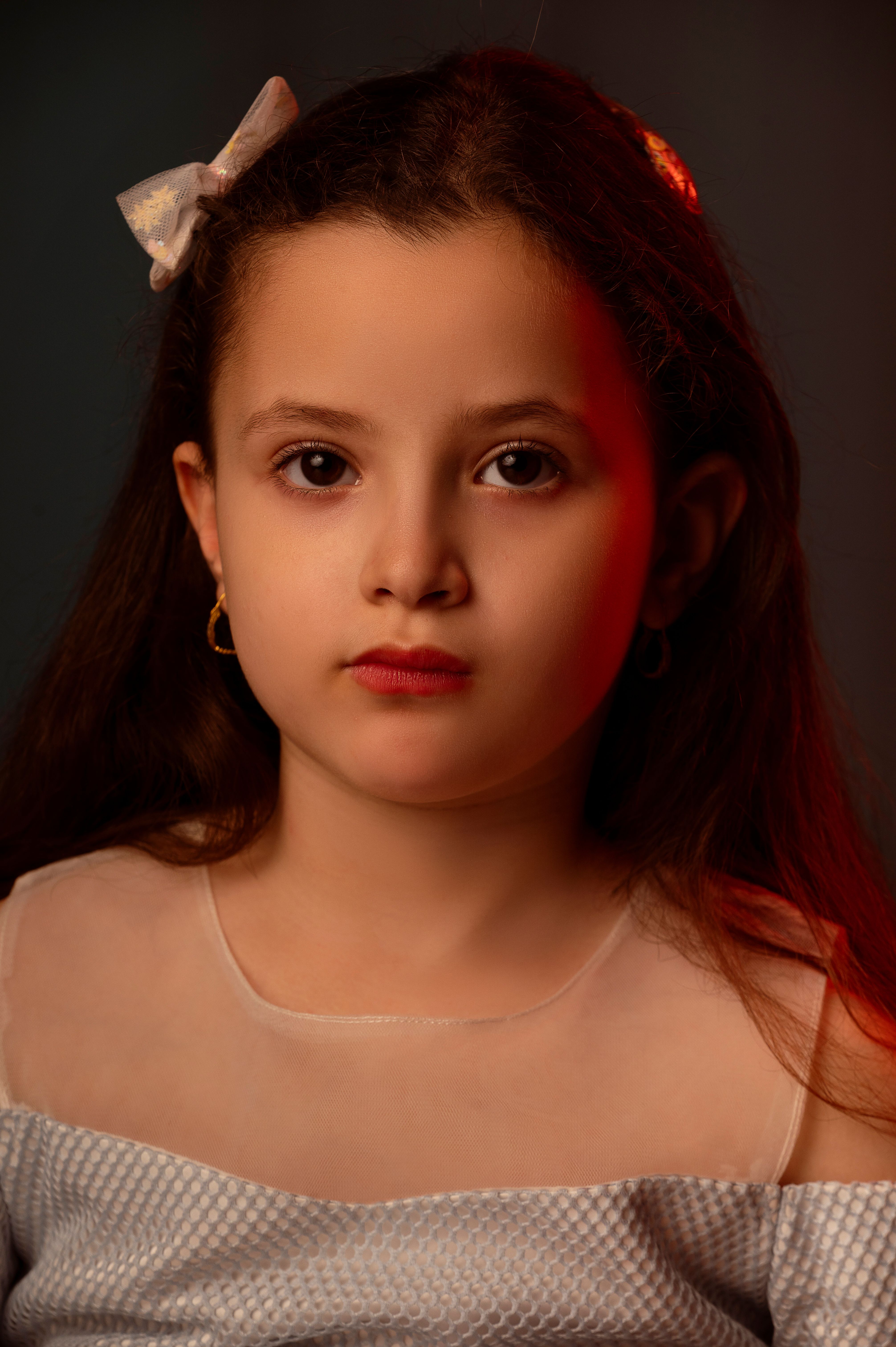 Close-Up of Face of Red-Haired Girl · Free Stock Photo