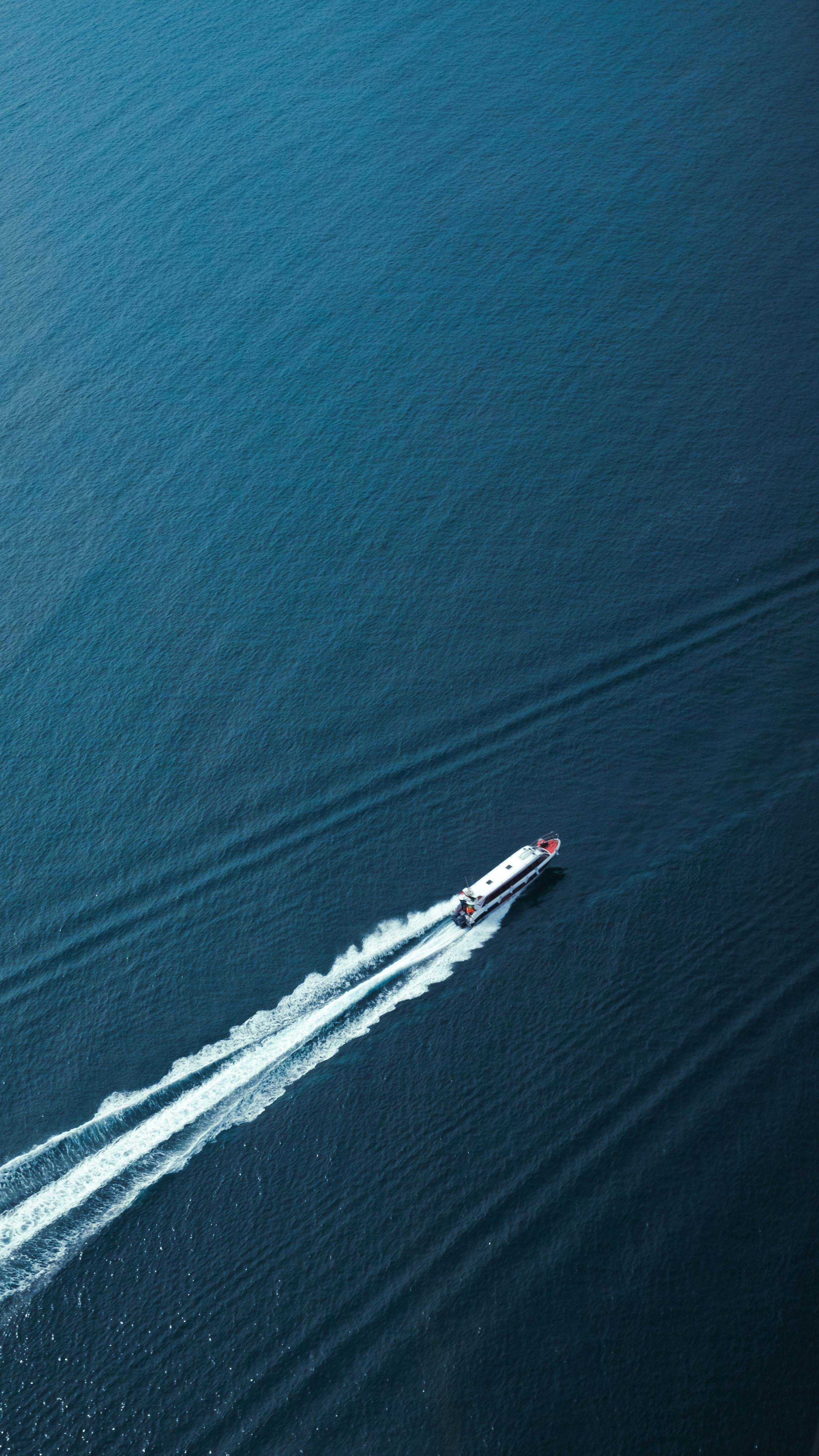 Ferryboat Cruising the Ocean · Free Stock Photo