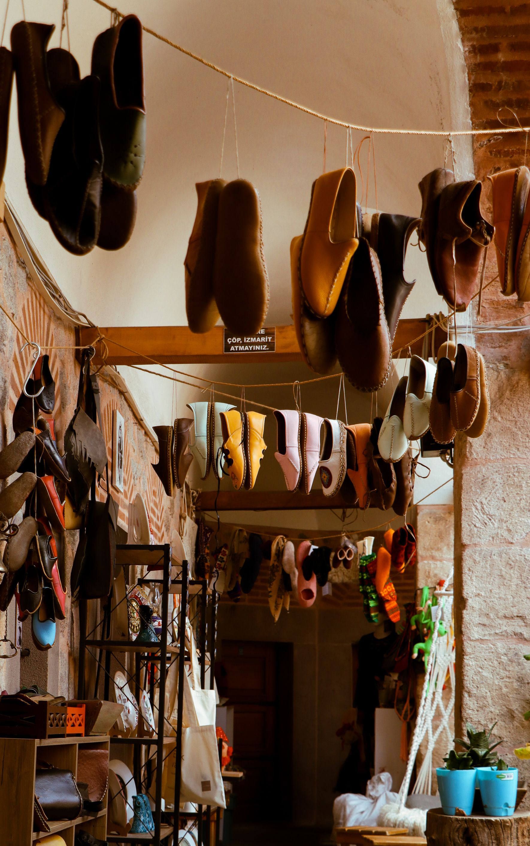 Interior of a Shoemaker Workshop · Free Stock Photo