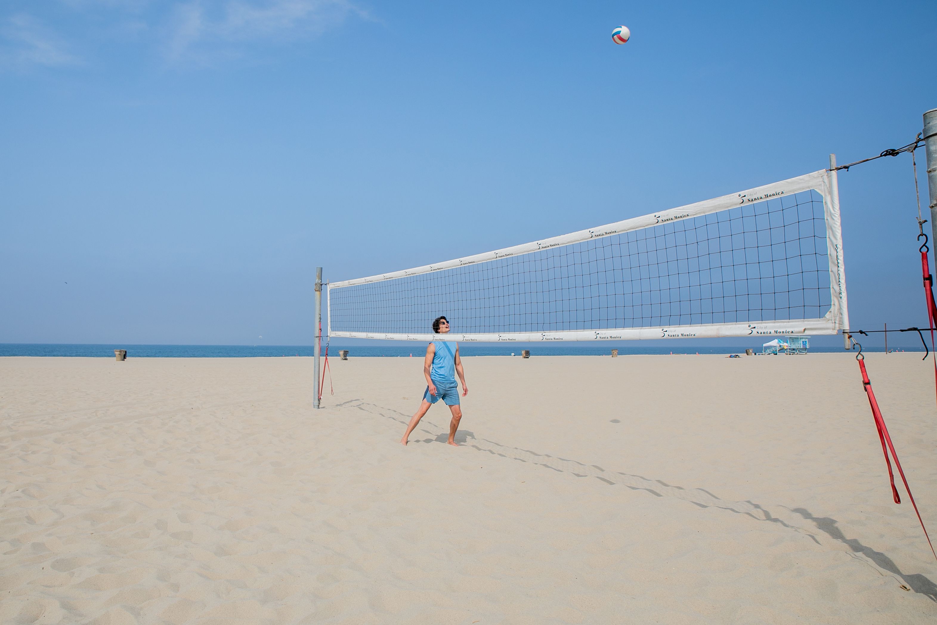 Man Playing Beach Volleyball · Free Stock Photo