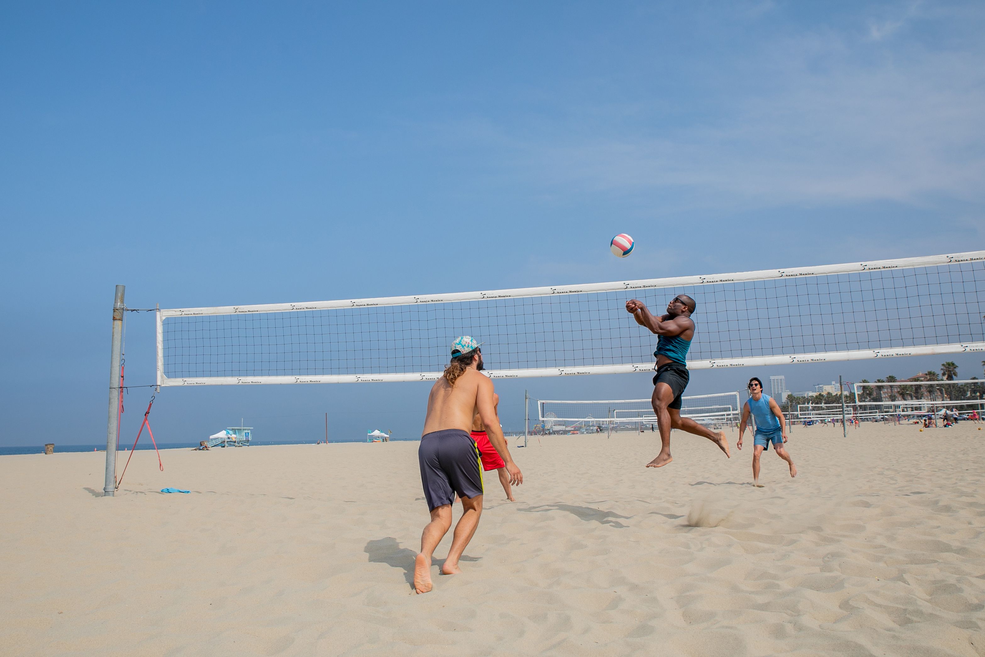 People Playing Beach Volleyball · Free Stock Photo