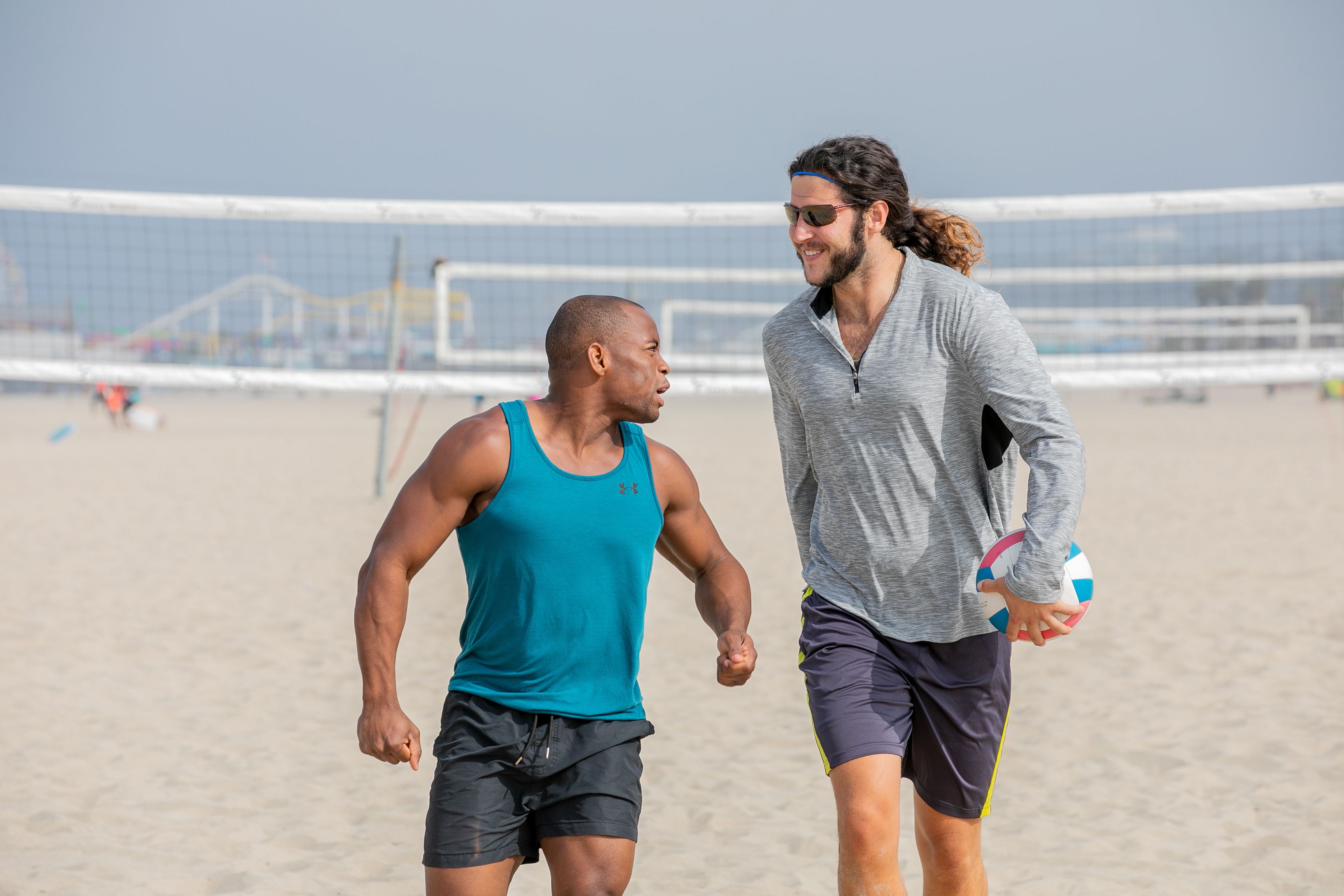 Men Having Fun on Beach · Free Stock Photo
