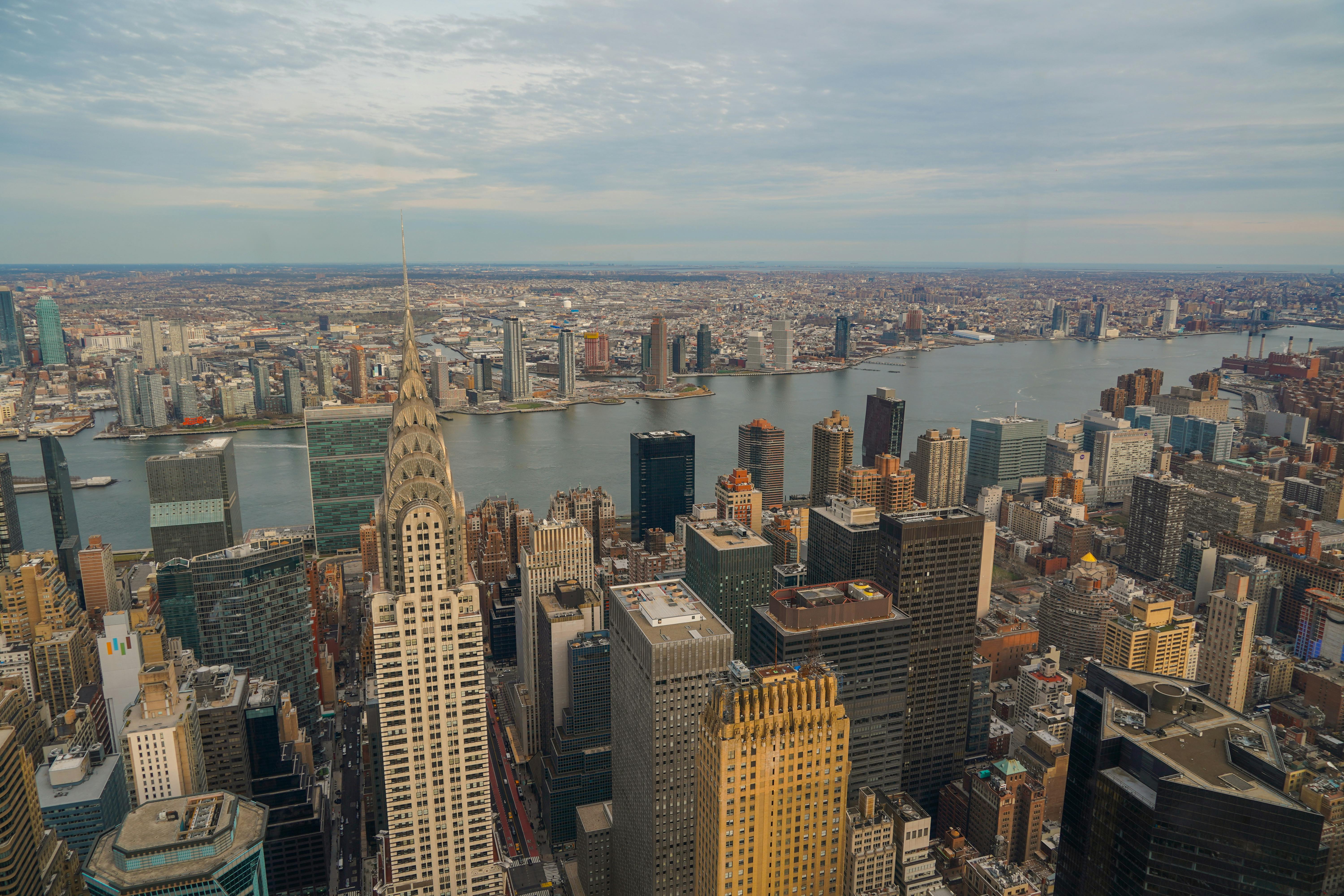 New York Skyline View From Above · Free Stock Photo