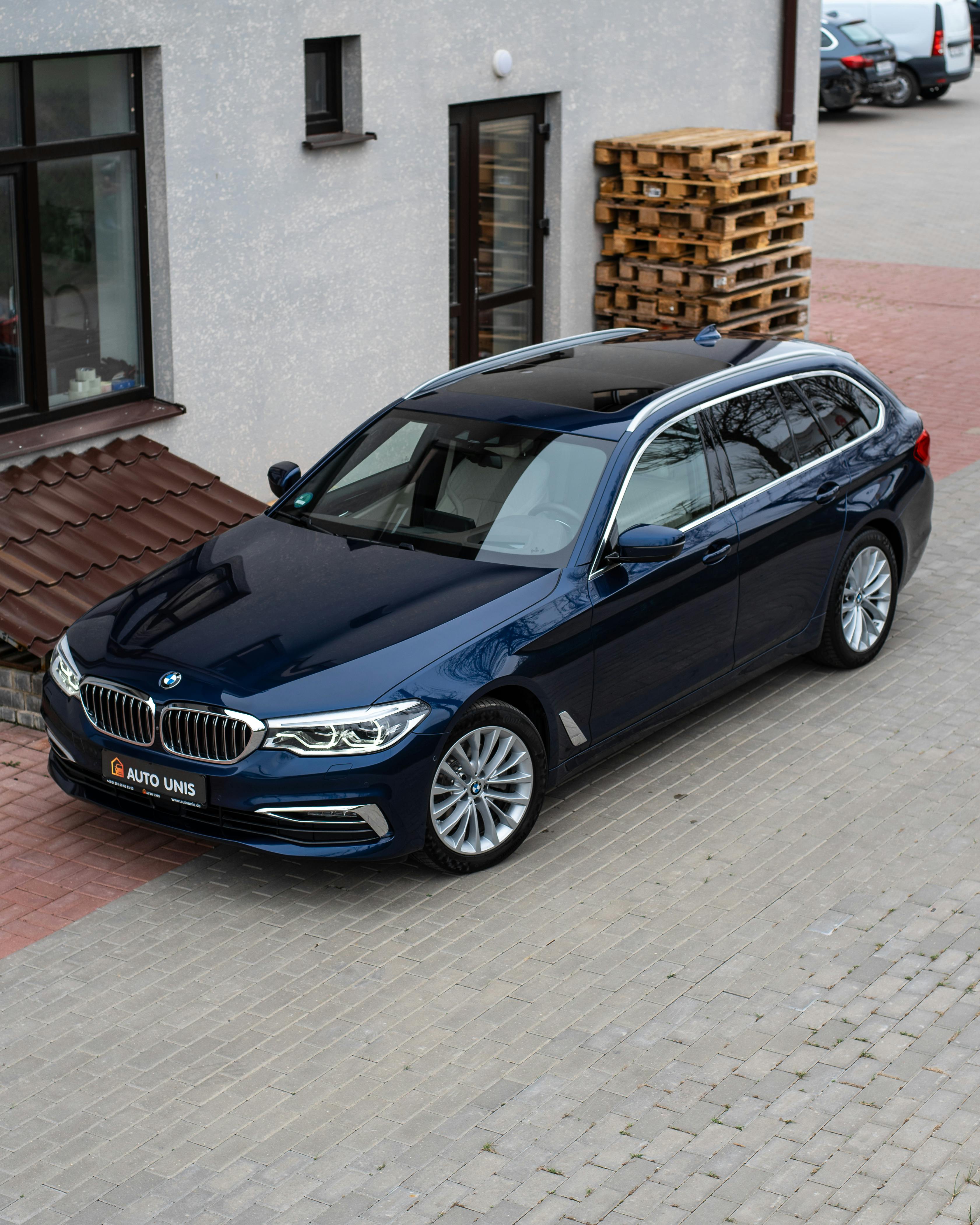 New Navy Blue Car · Free Stock Photo