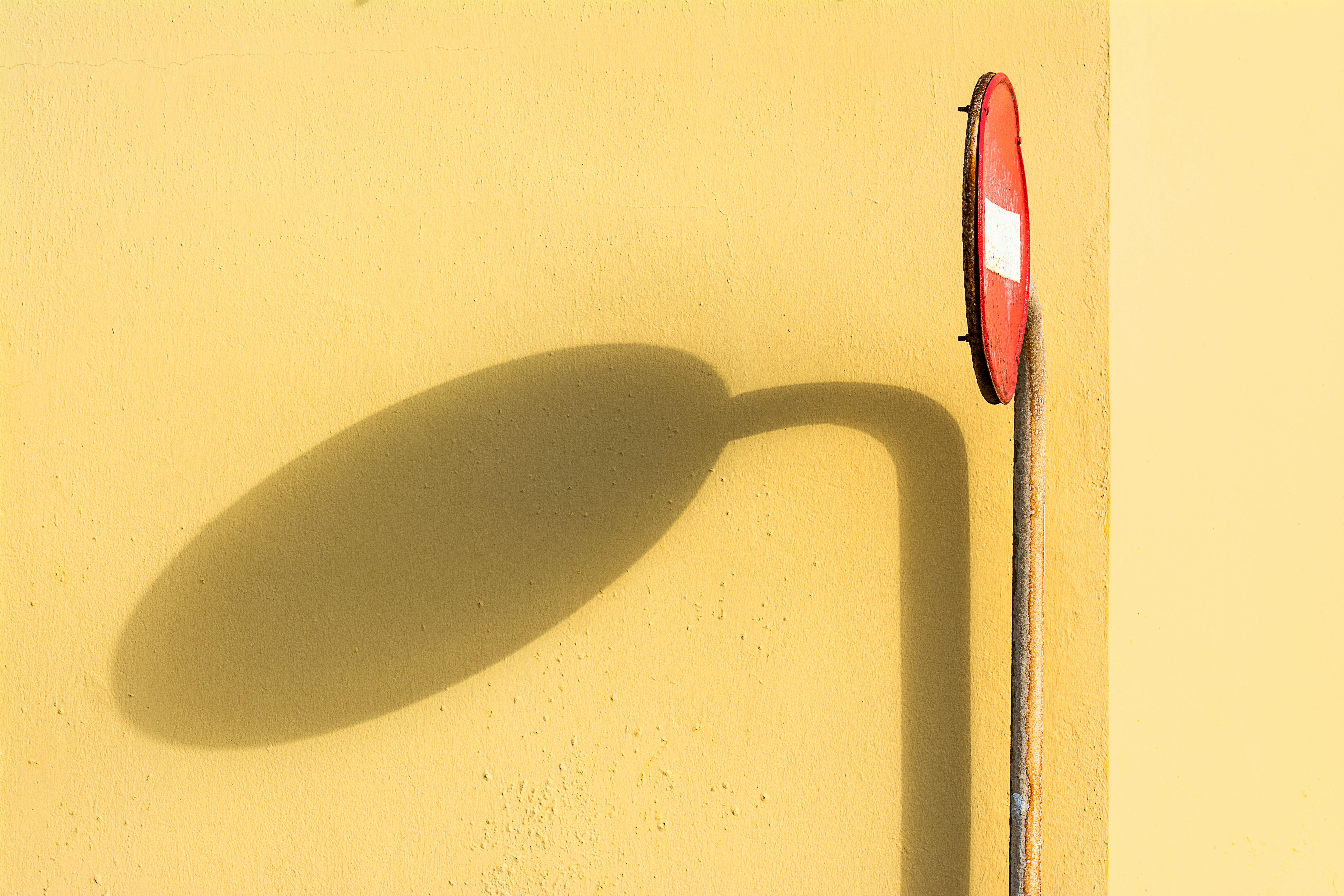 Shadow of a Street Sign · Free Stock Photo