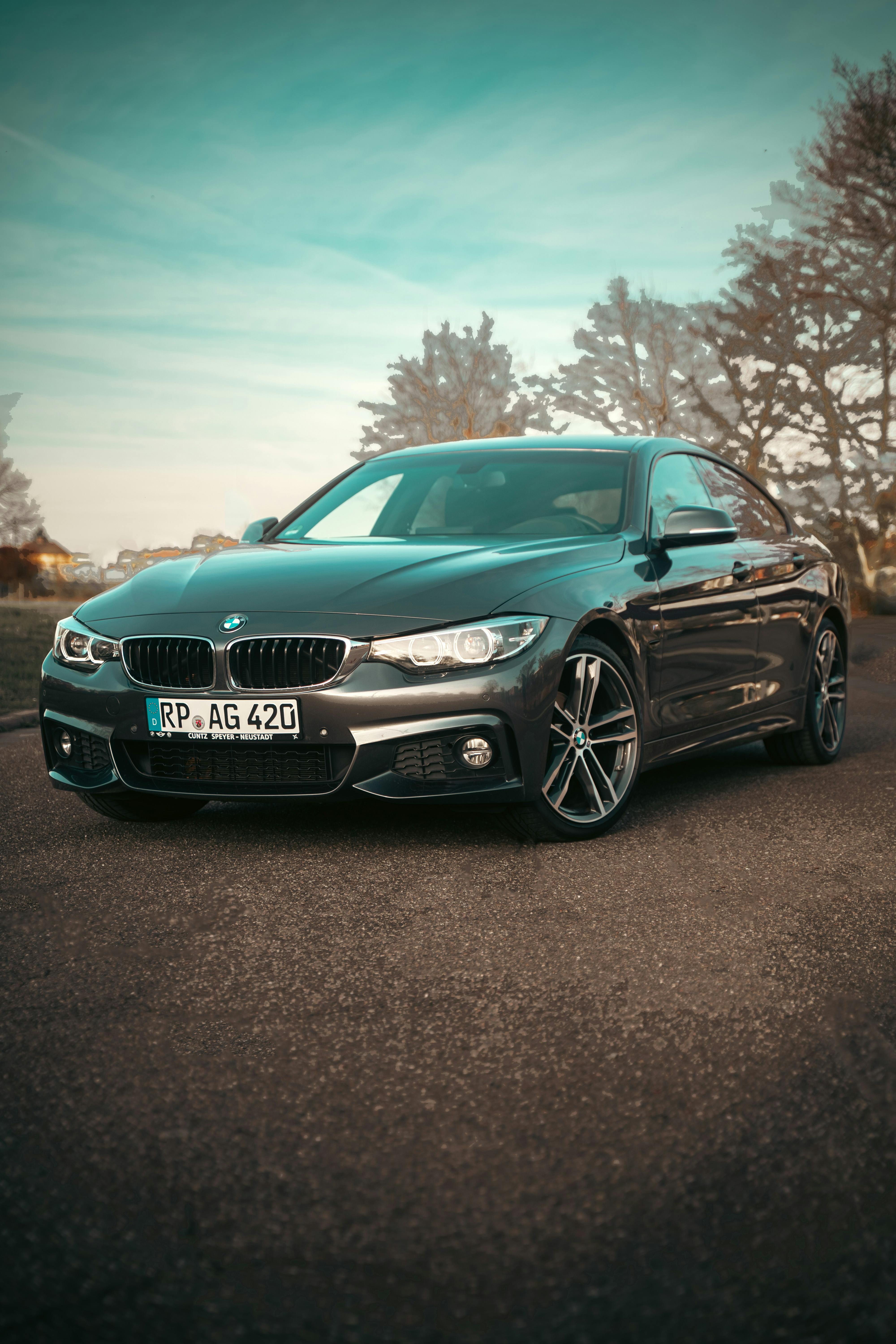 A Gray BMW M3 GT2 on the Road · Free Stock Photo