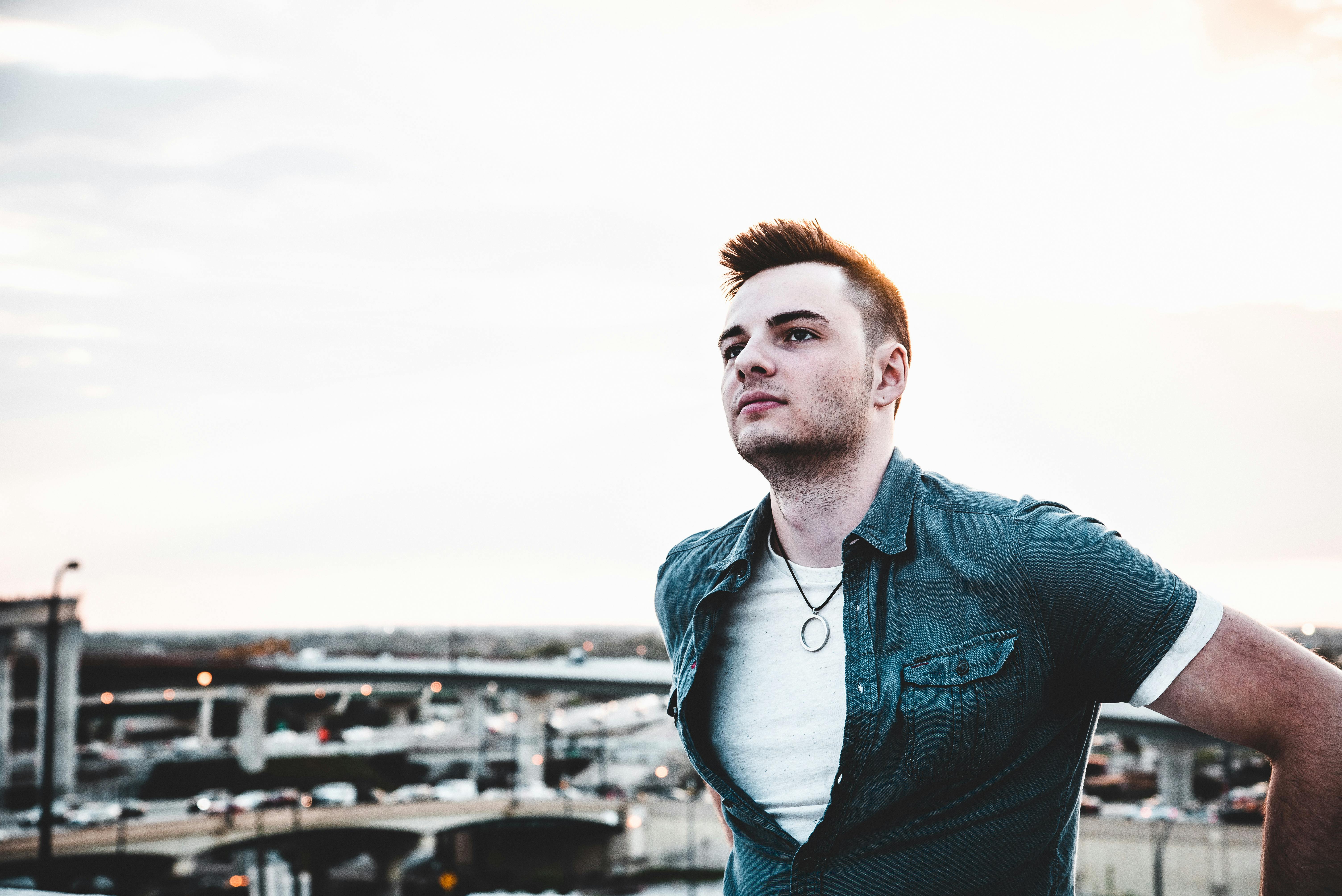 Man in Button Up Shirt · Free Stock Photo