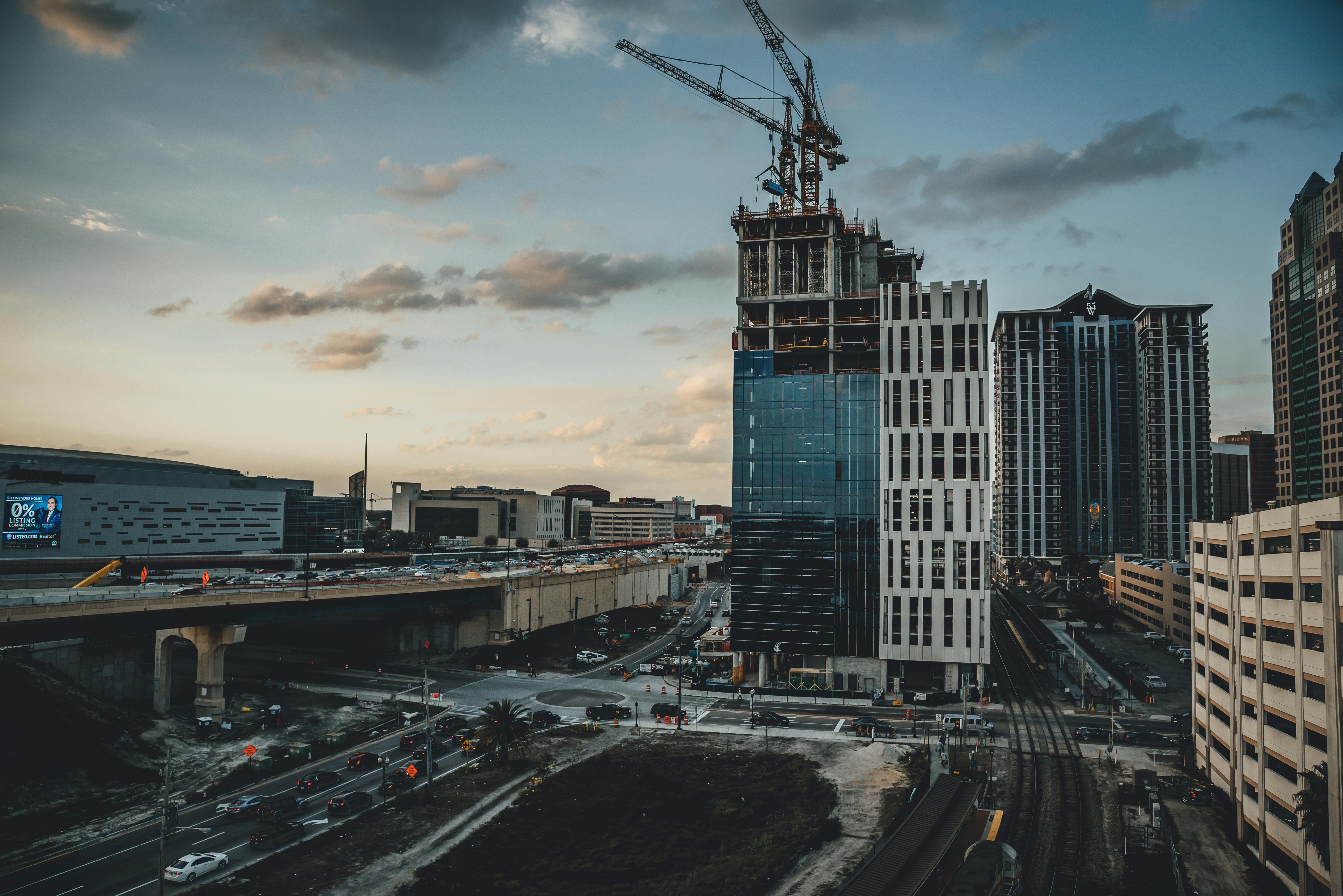 Cityscape with Cluttered Residential Buildings · Free Stock Photo
