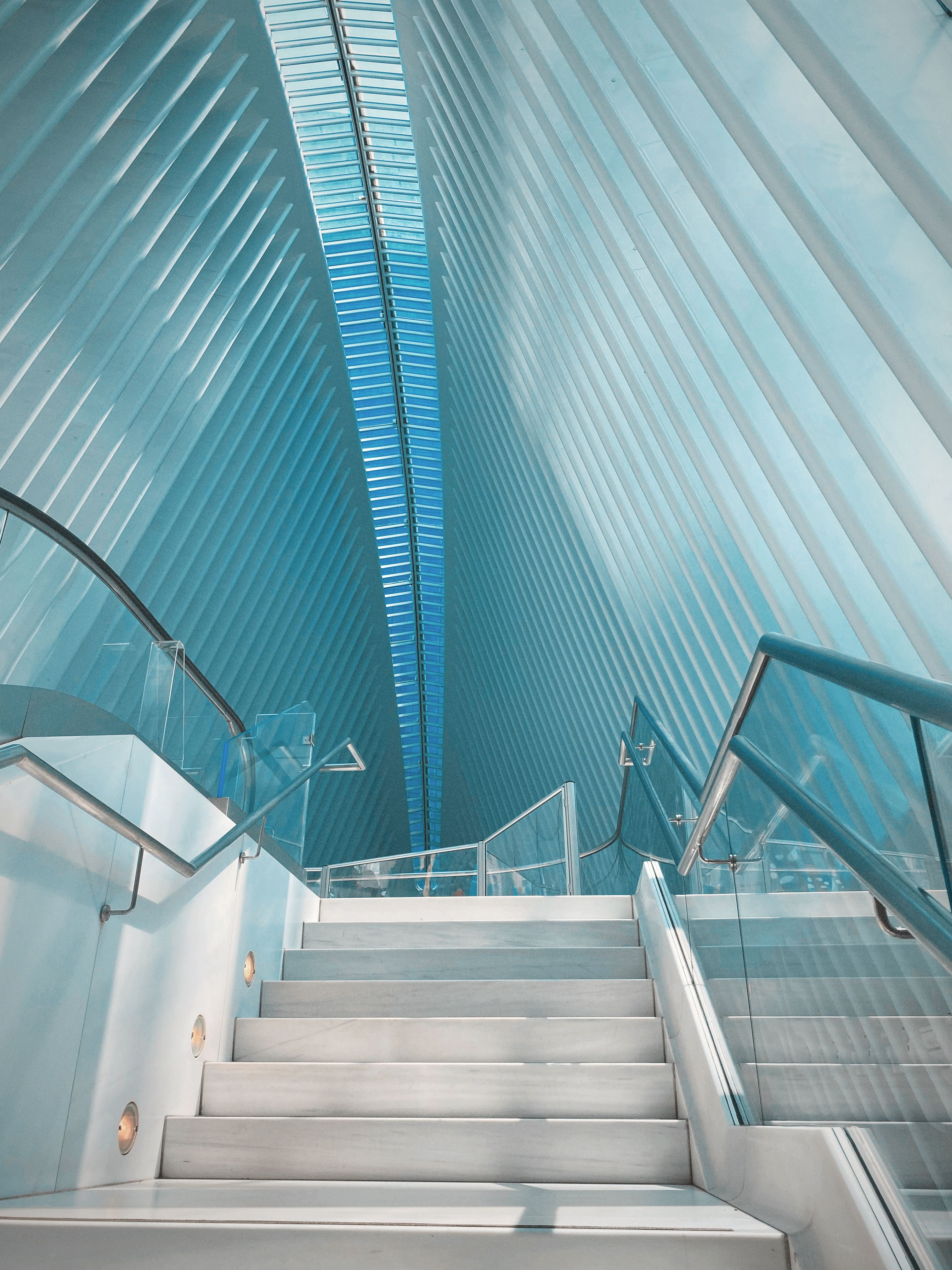 Staircase on Modern Subway Station · Free Stock Photo