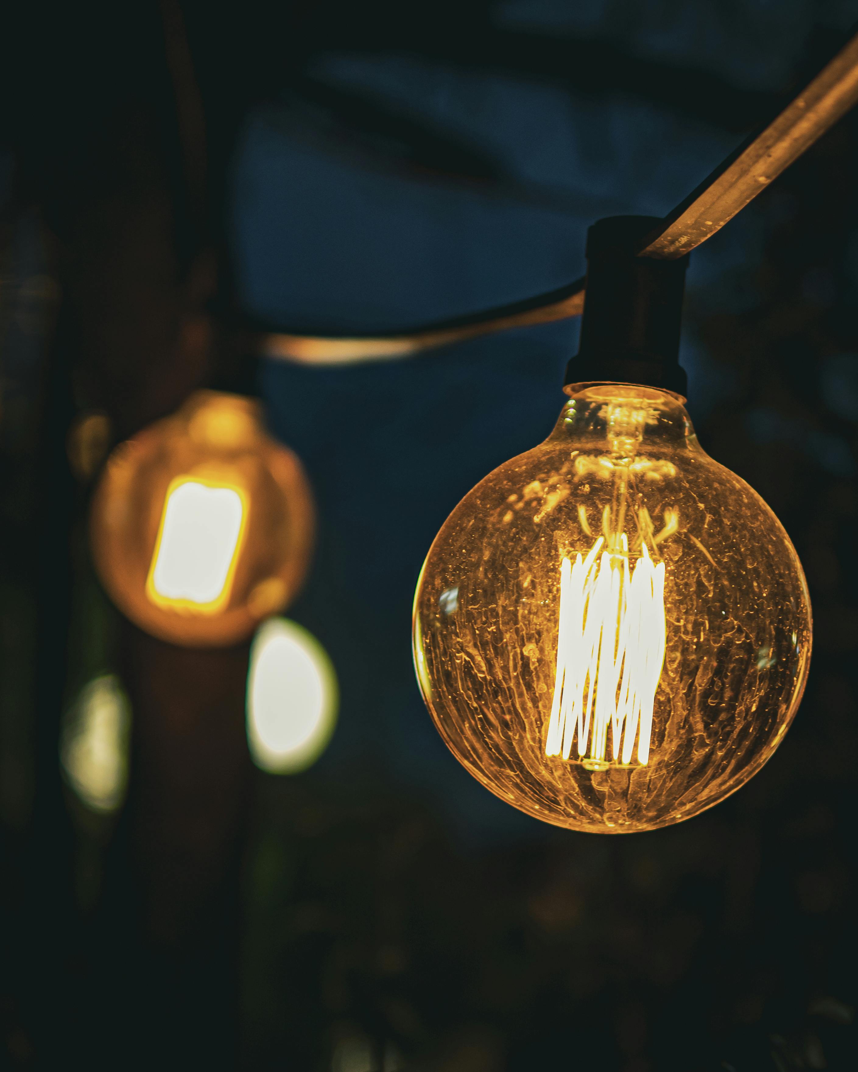 Photo of Turned-on Edison Bulb · Free Stock Photo