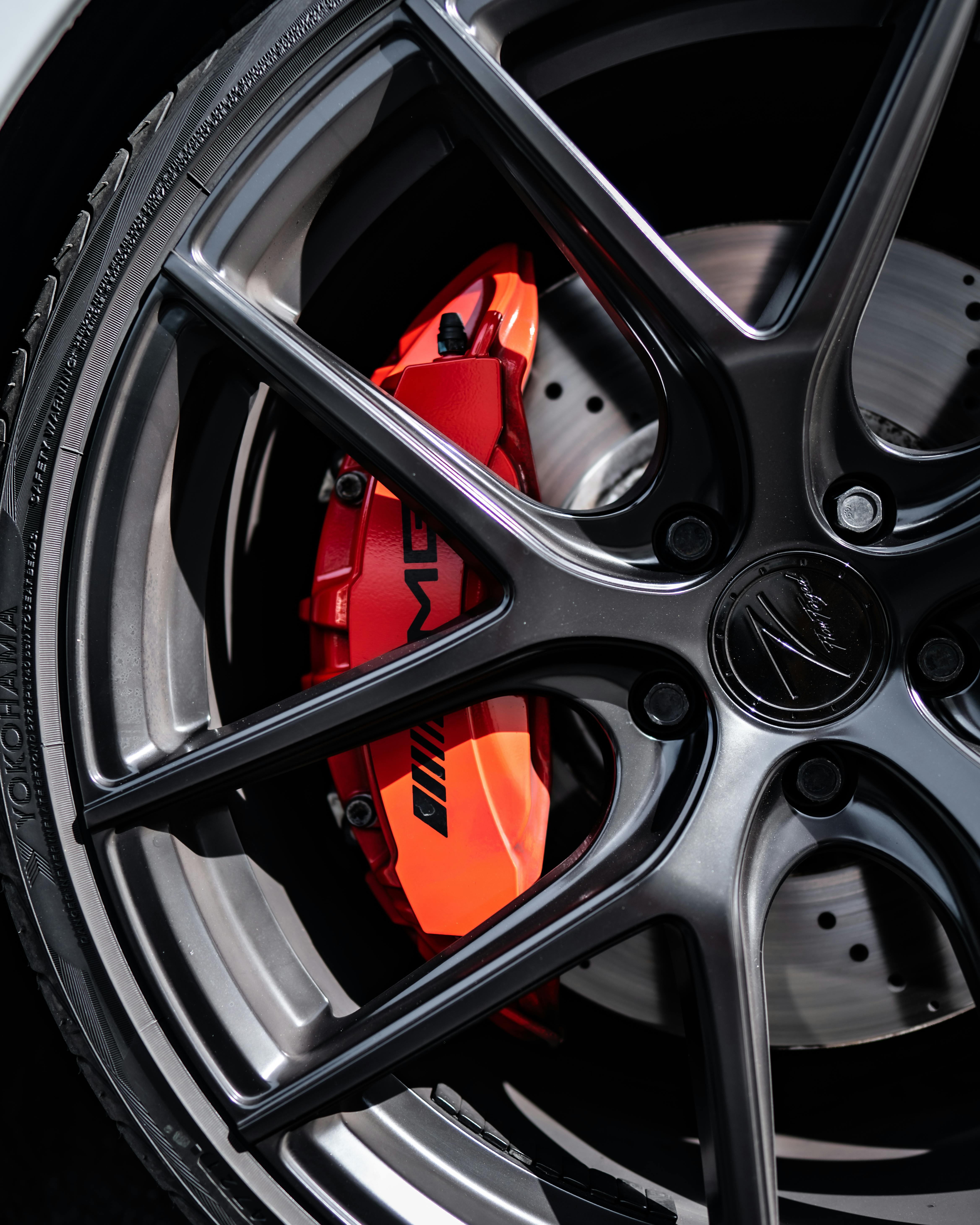 Close-up of the Side and the Rim in a Modified Sports Car · Free Stock ...