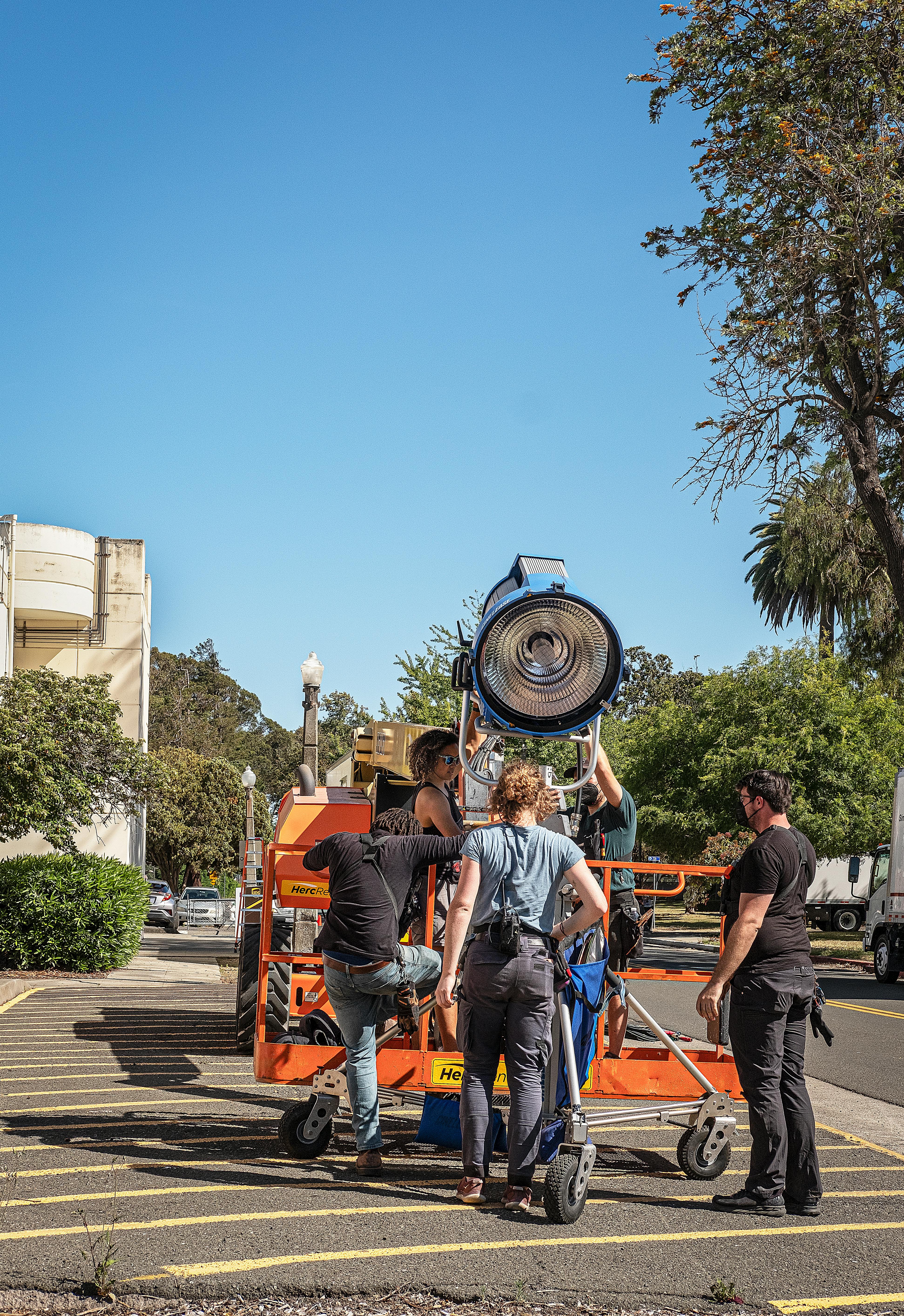 People Working with Lamp · Free Stock Photo