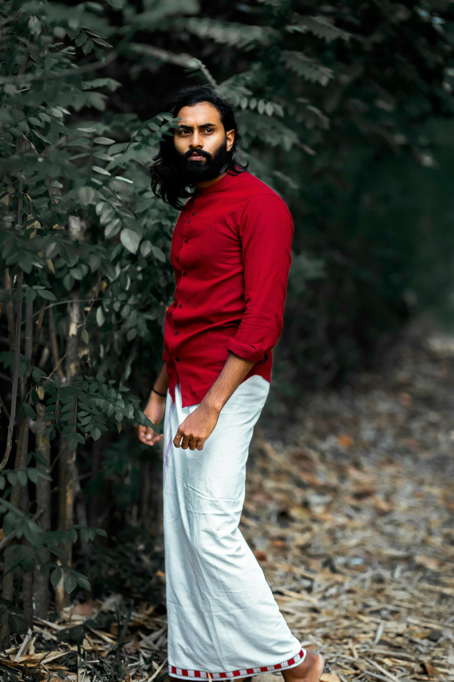 Man in Red Long Sleeve Top · Free Stock Photo