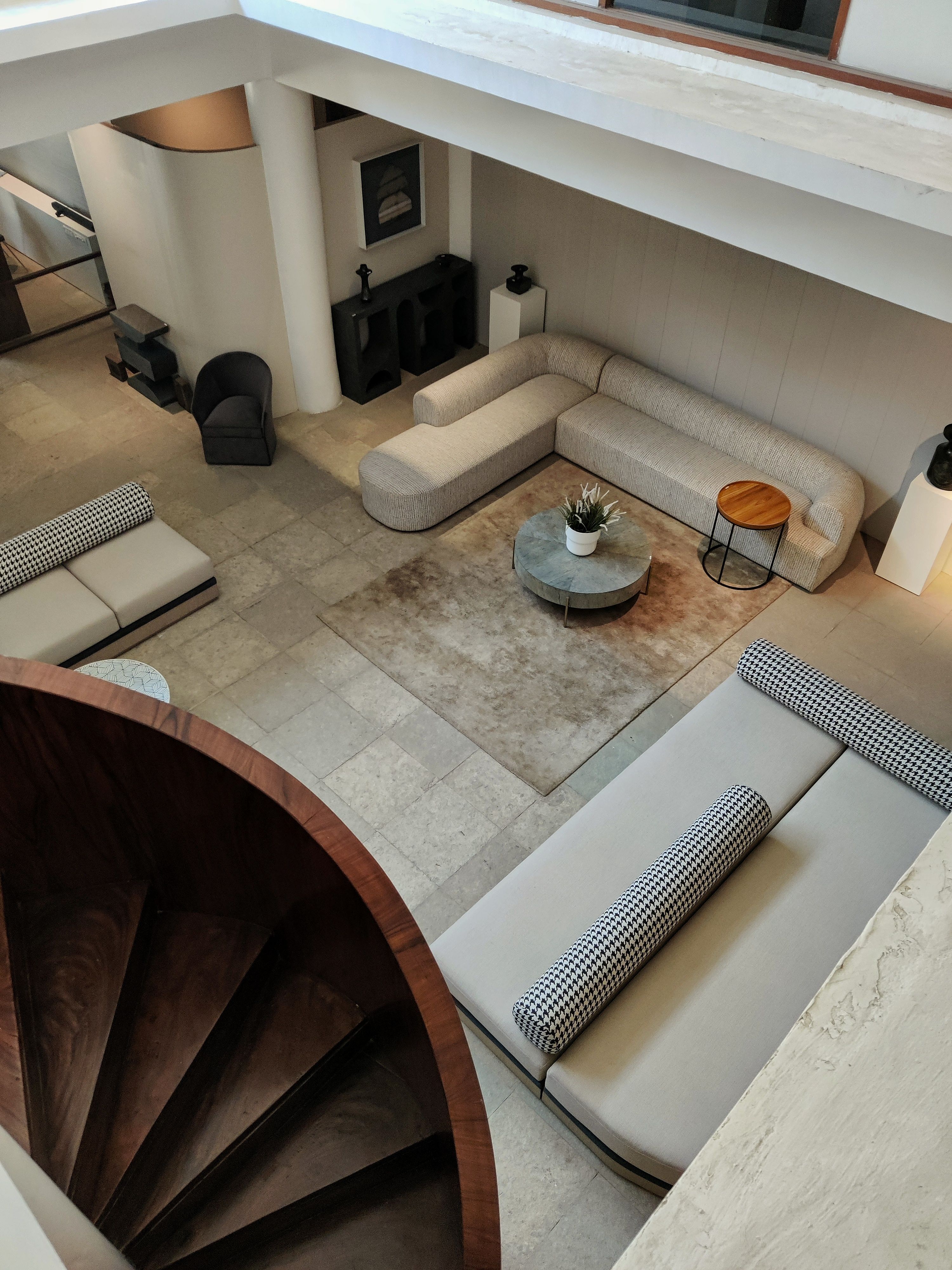 High Angle View on Living Room · Free Stock Photo
