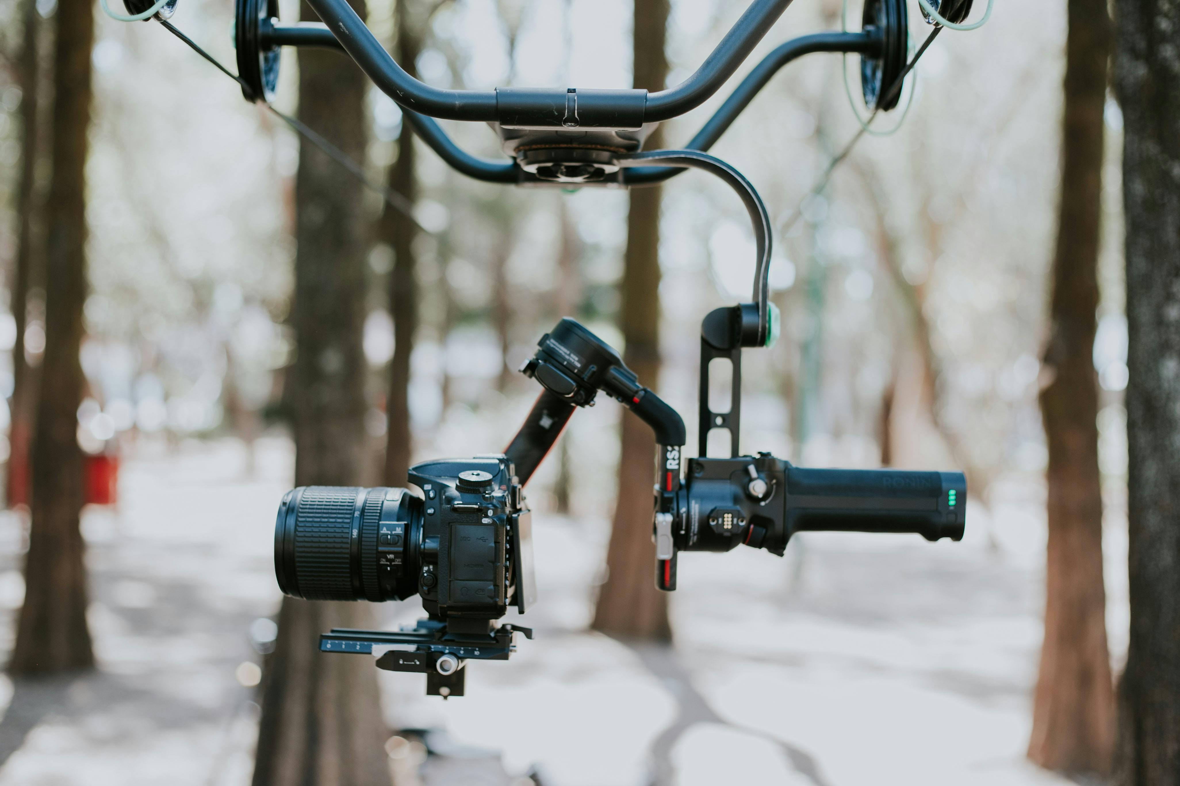 Camera on Stabilizer · Free Stock Photo