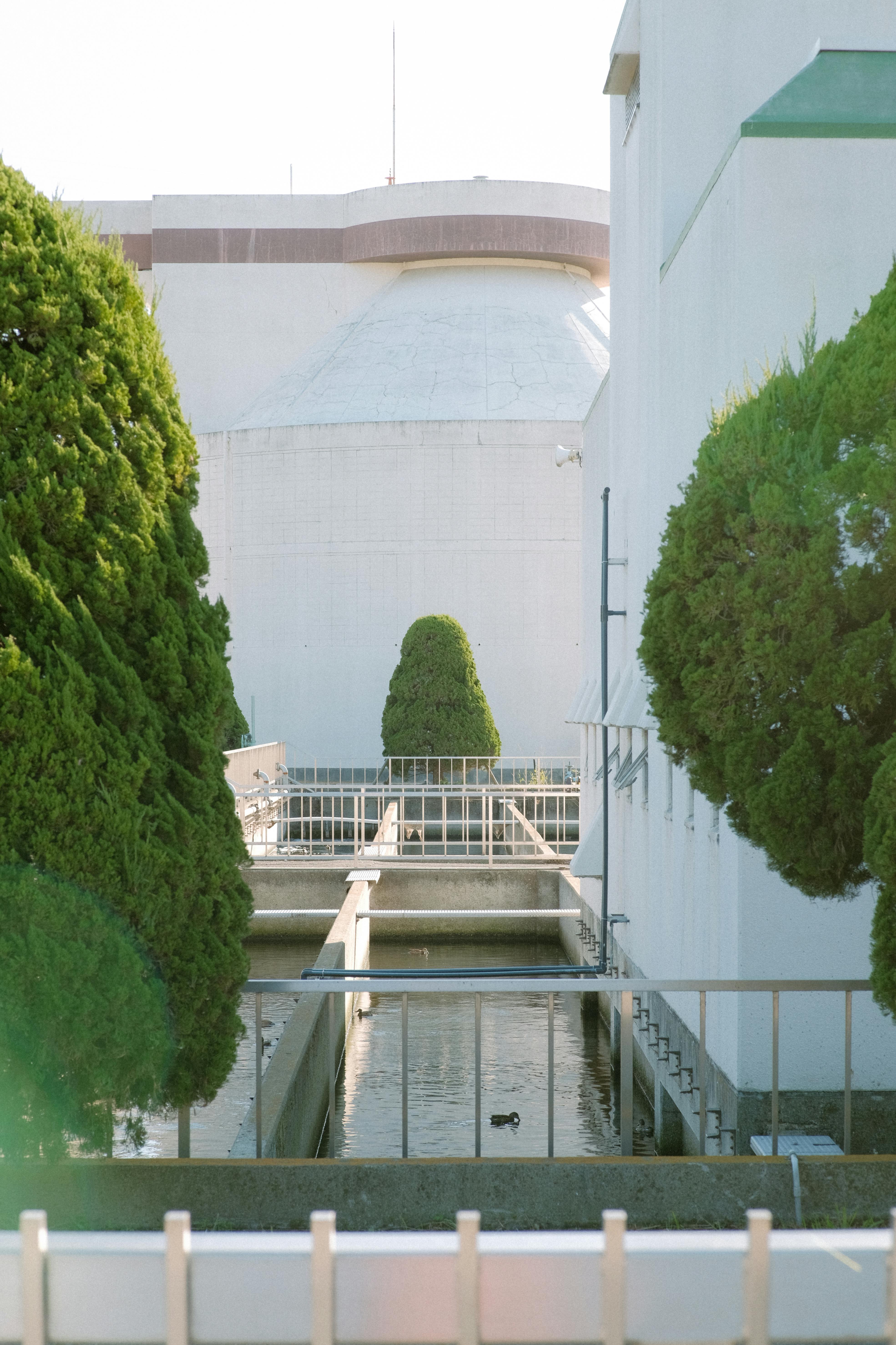 Waterway in Between Buildings · Free Stock Photo
