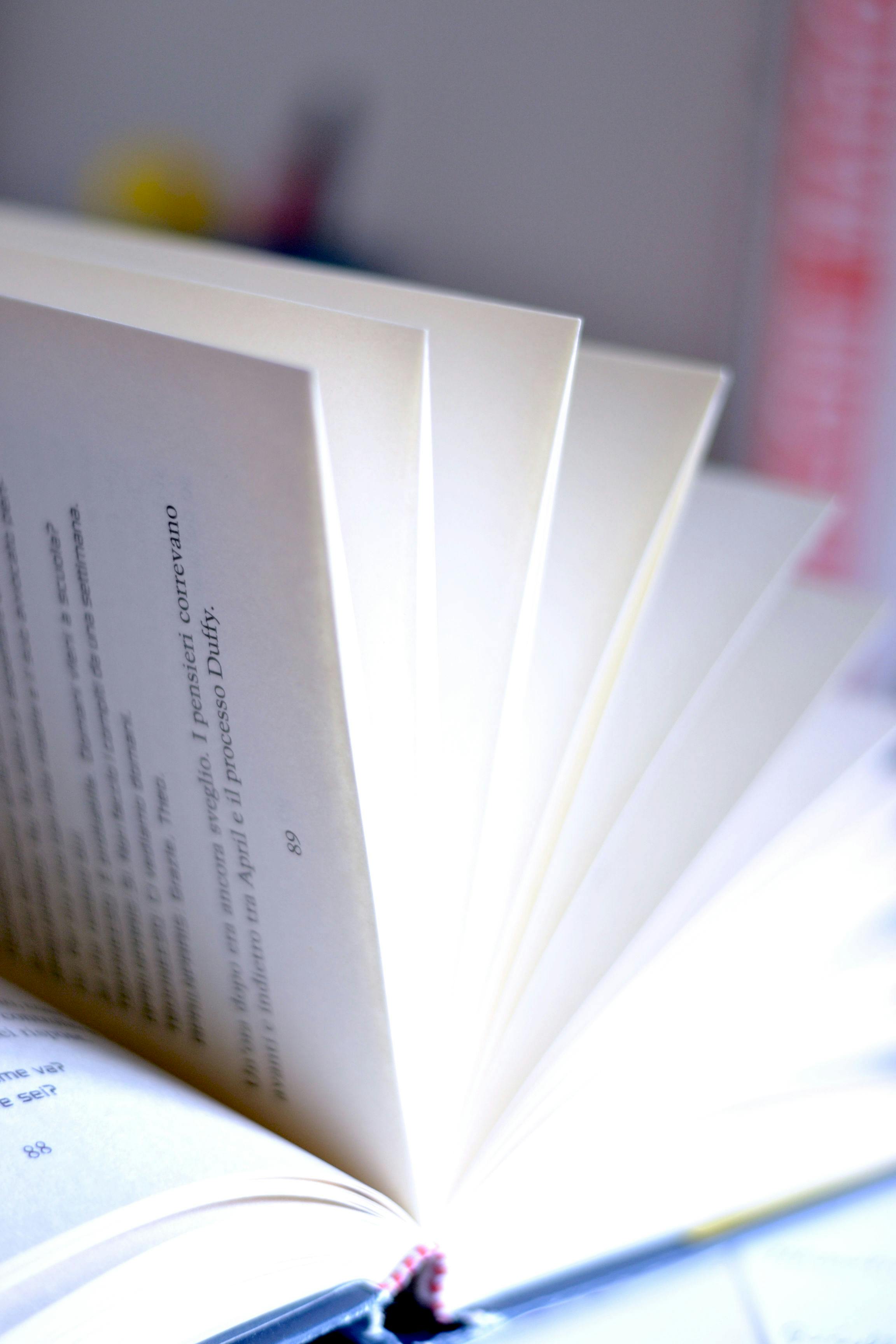 White Printed Book Pages · Free Stock Photo