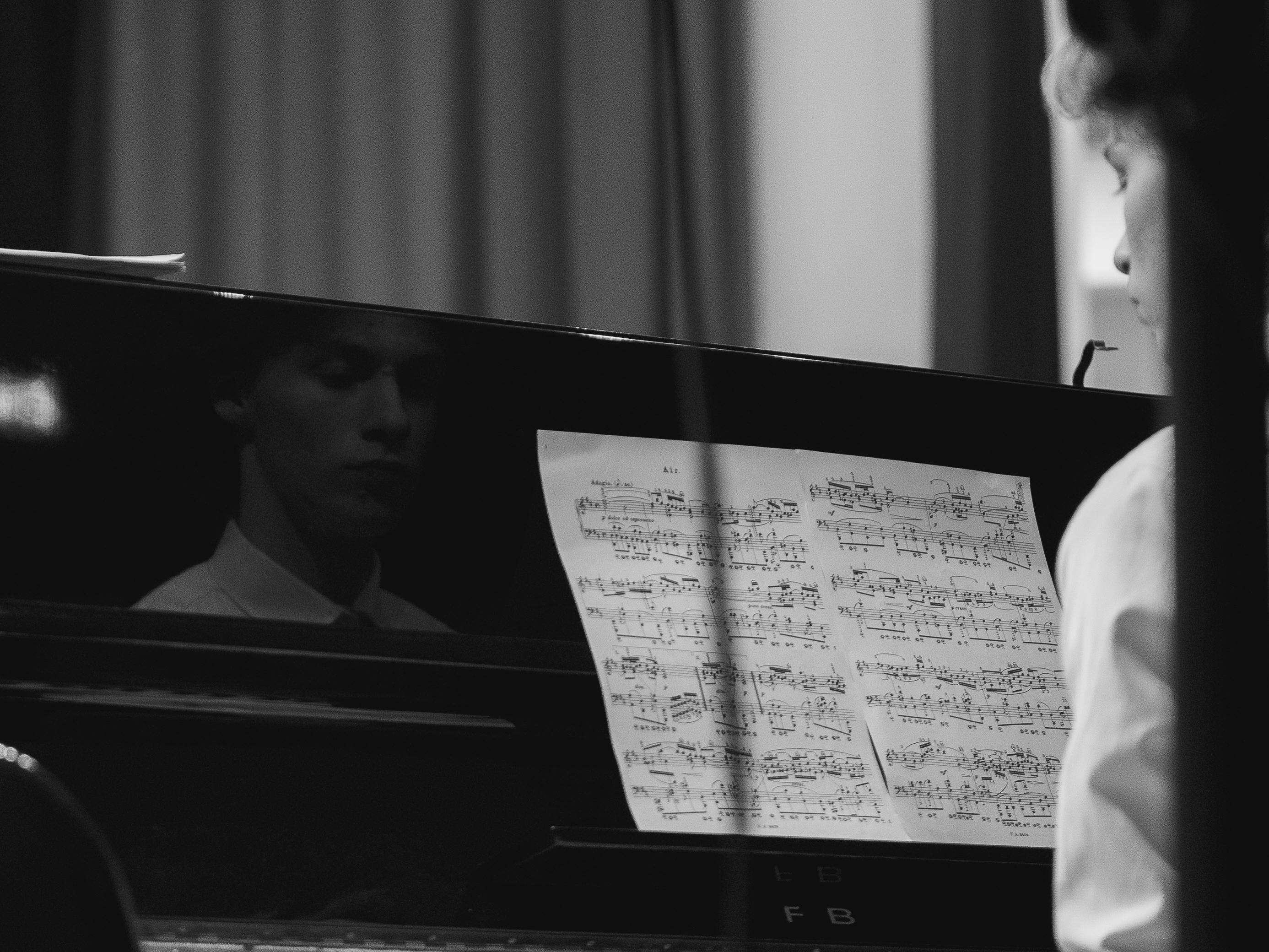 Harmony Lessons Book on Piano · Free Stock Photo