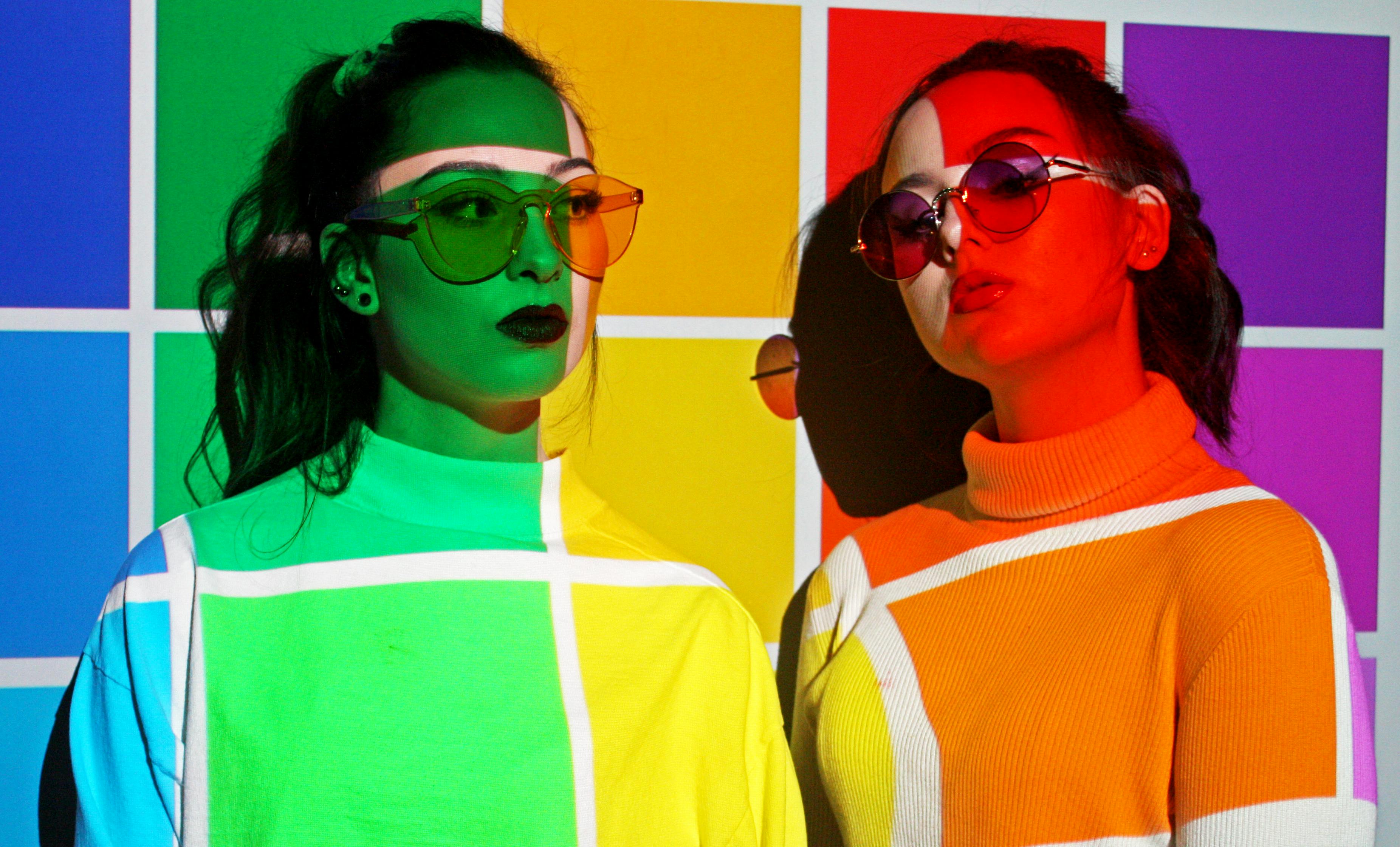 Colorful Portrait of Women · Free Stock Photo