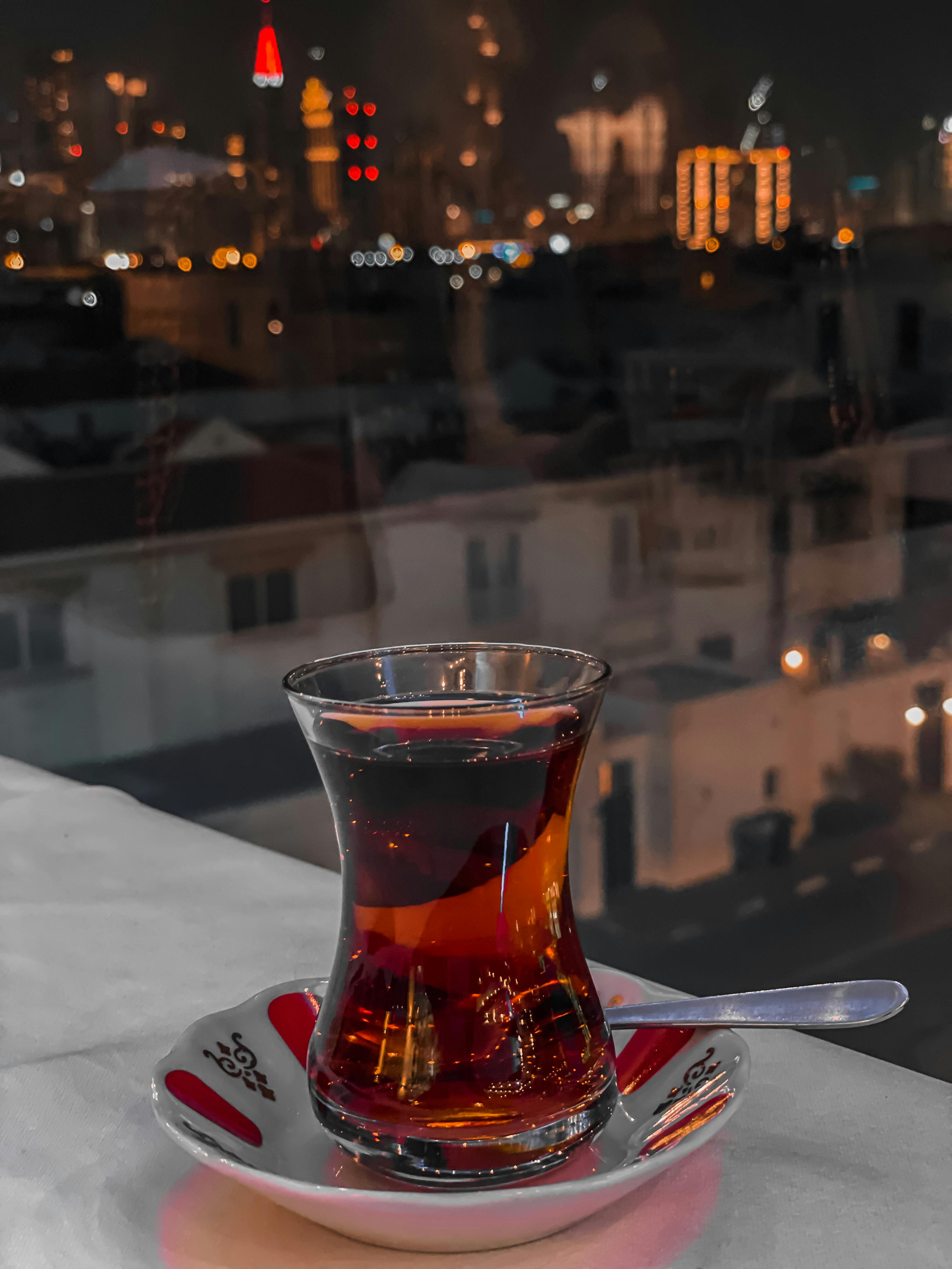 Hot Liquid in Clear Wine Glass · Free Stock Photo