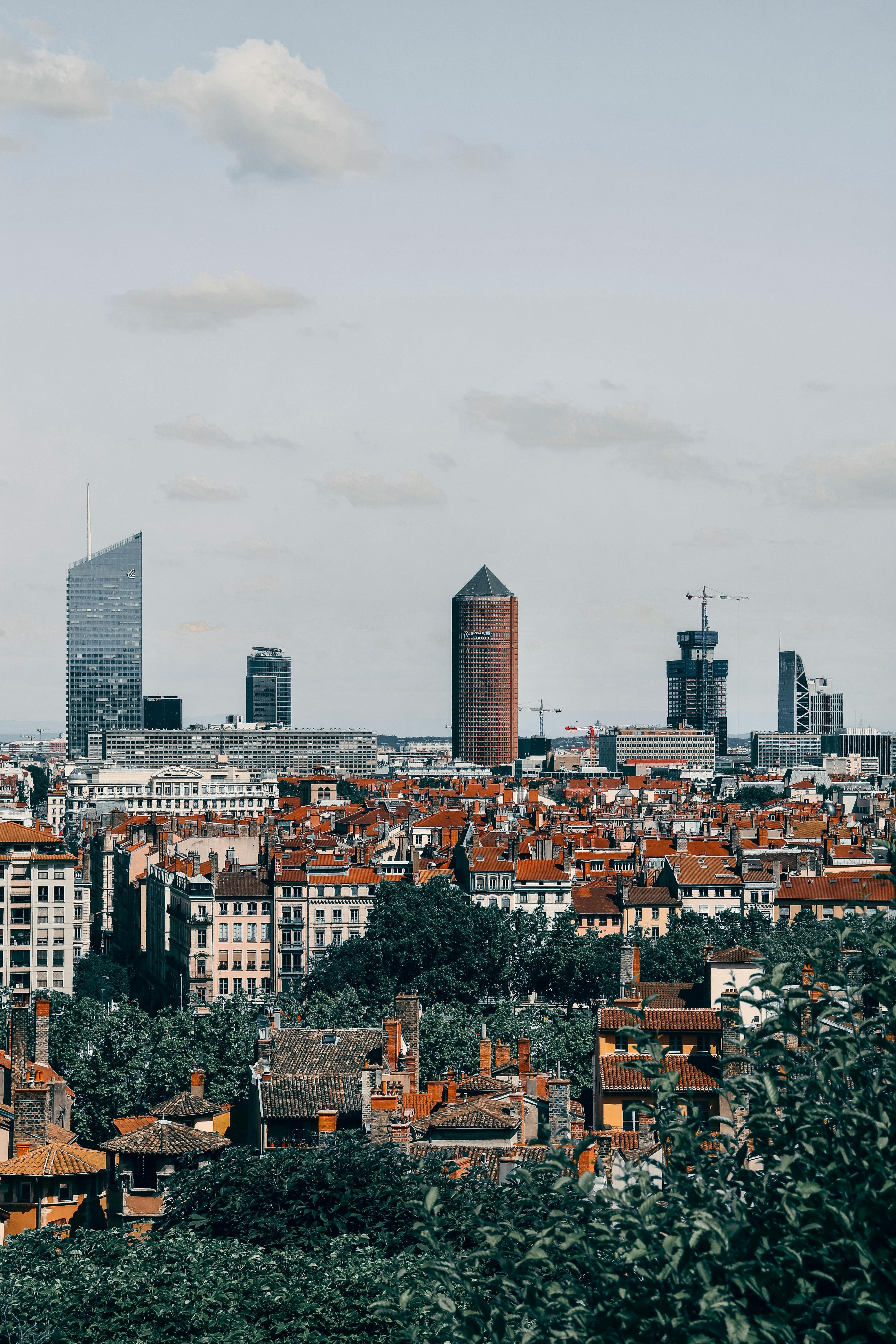 Cityscape of Lyon, France · Free Stock Photo
