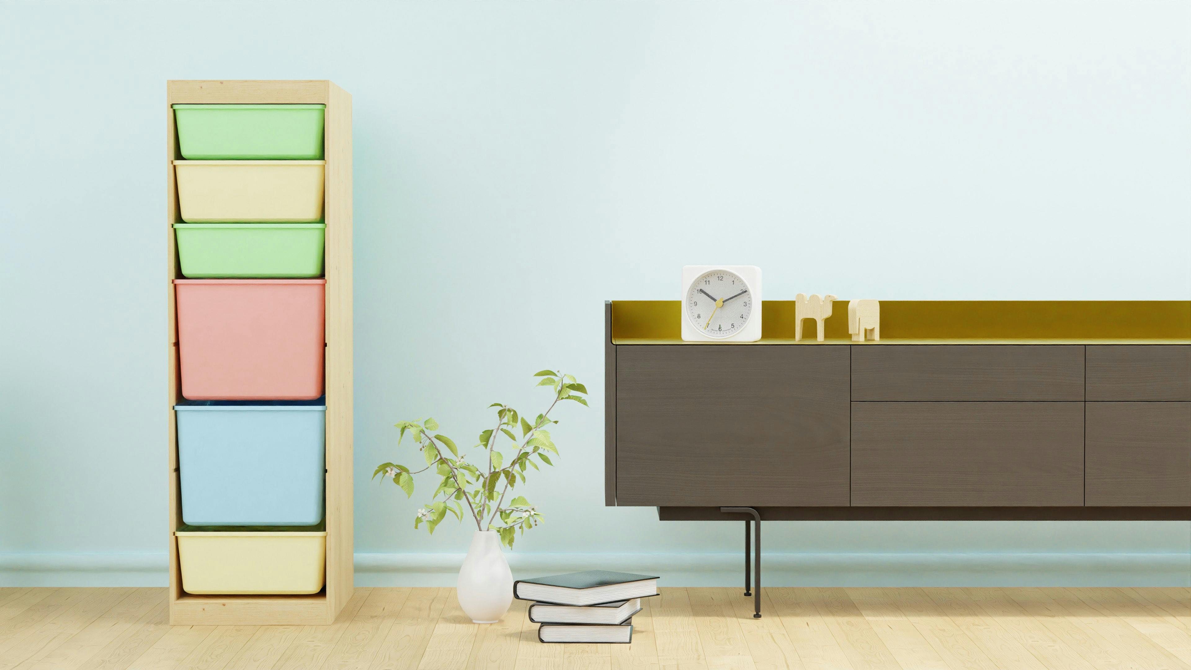 Brown Wooden Wall Mounted Rack · Free Stock Photo