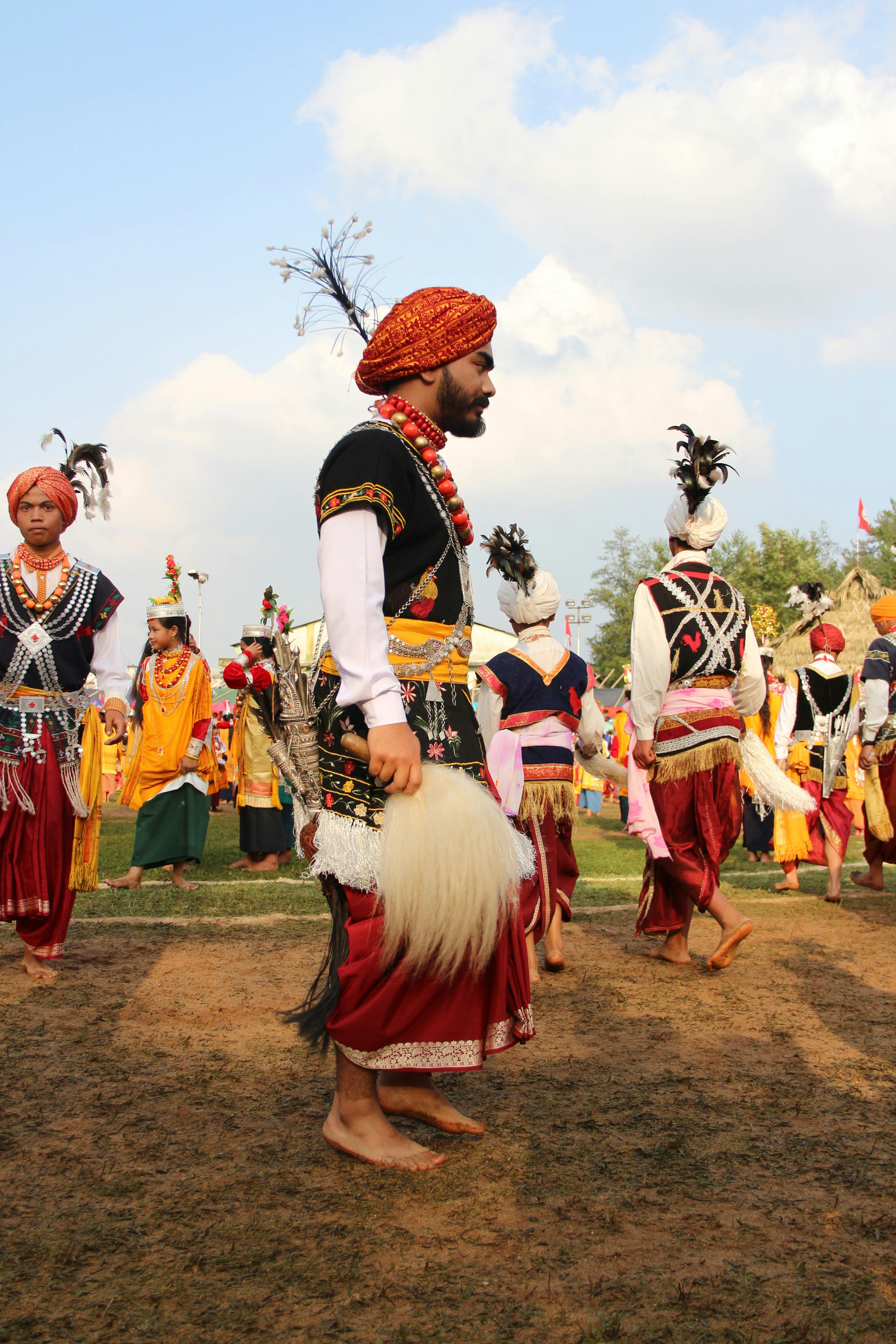 People in Traditional Clothing · Free Stock Photo