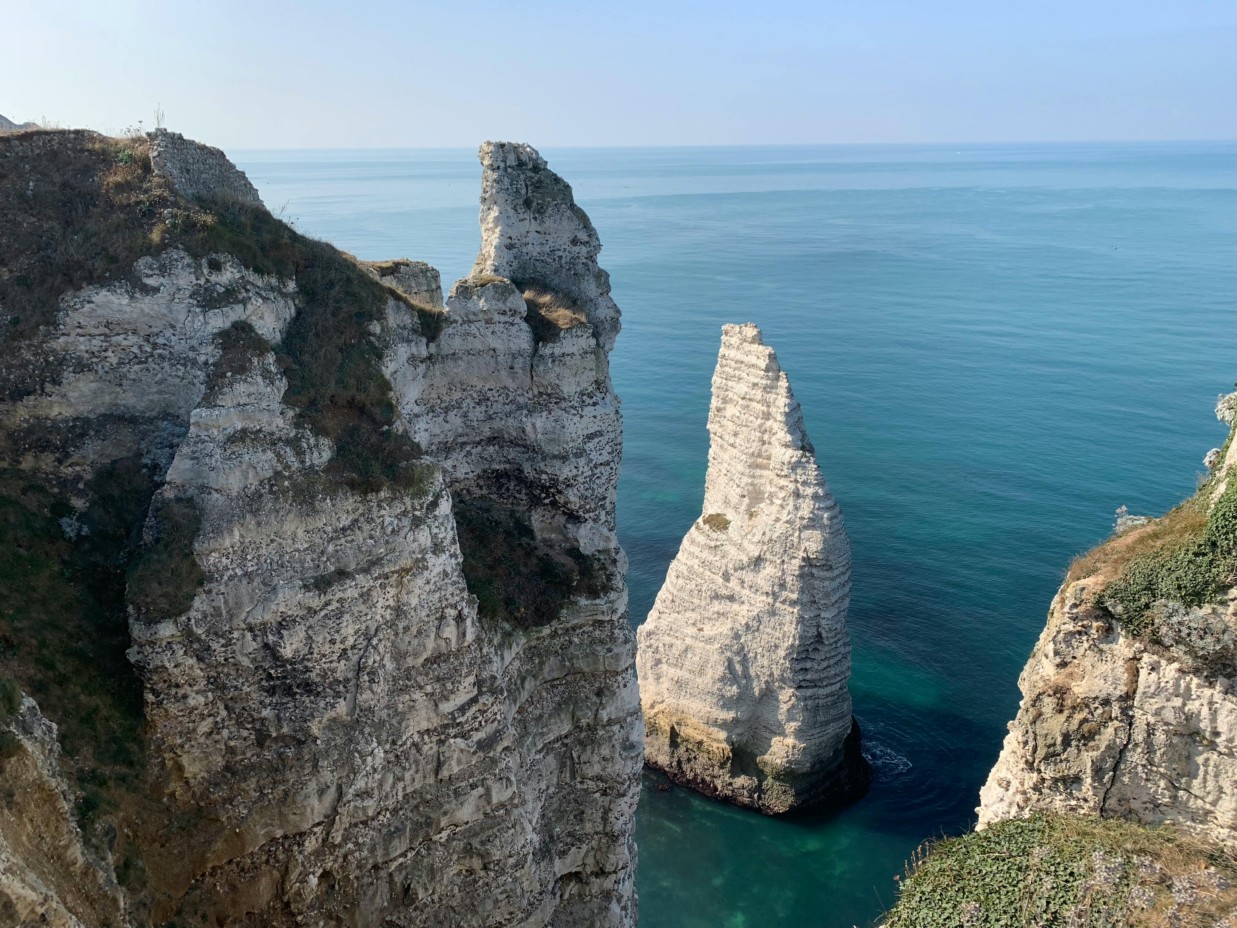 Cliff in French Riviera · Free Stock Photo