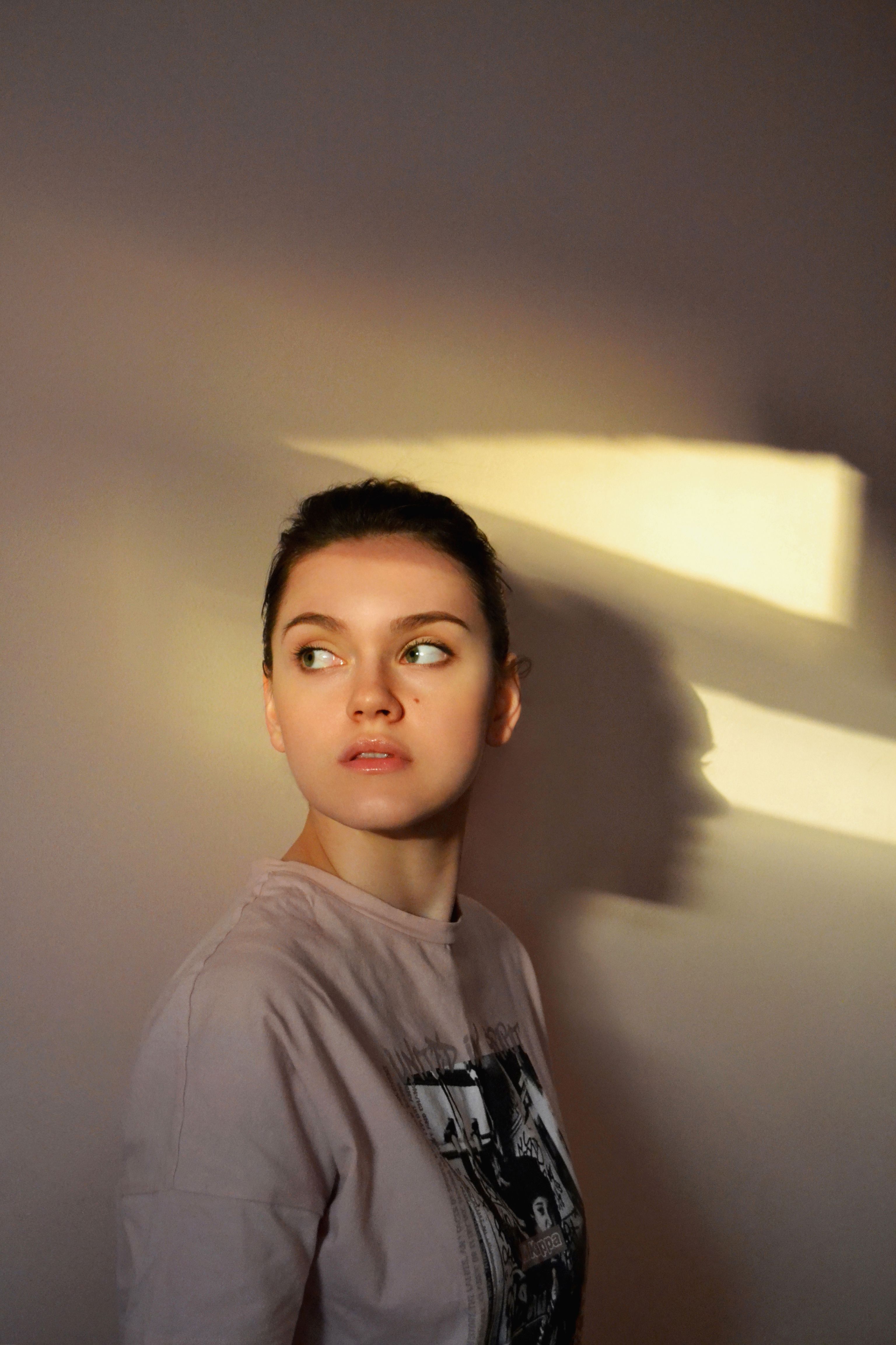 Woman with Light Glowing in Chest · Free Stock Photo