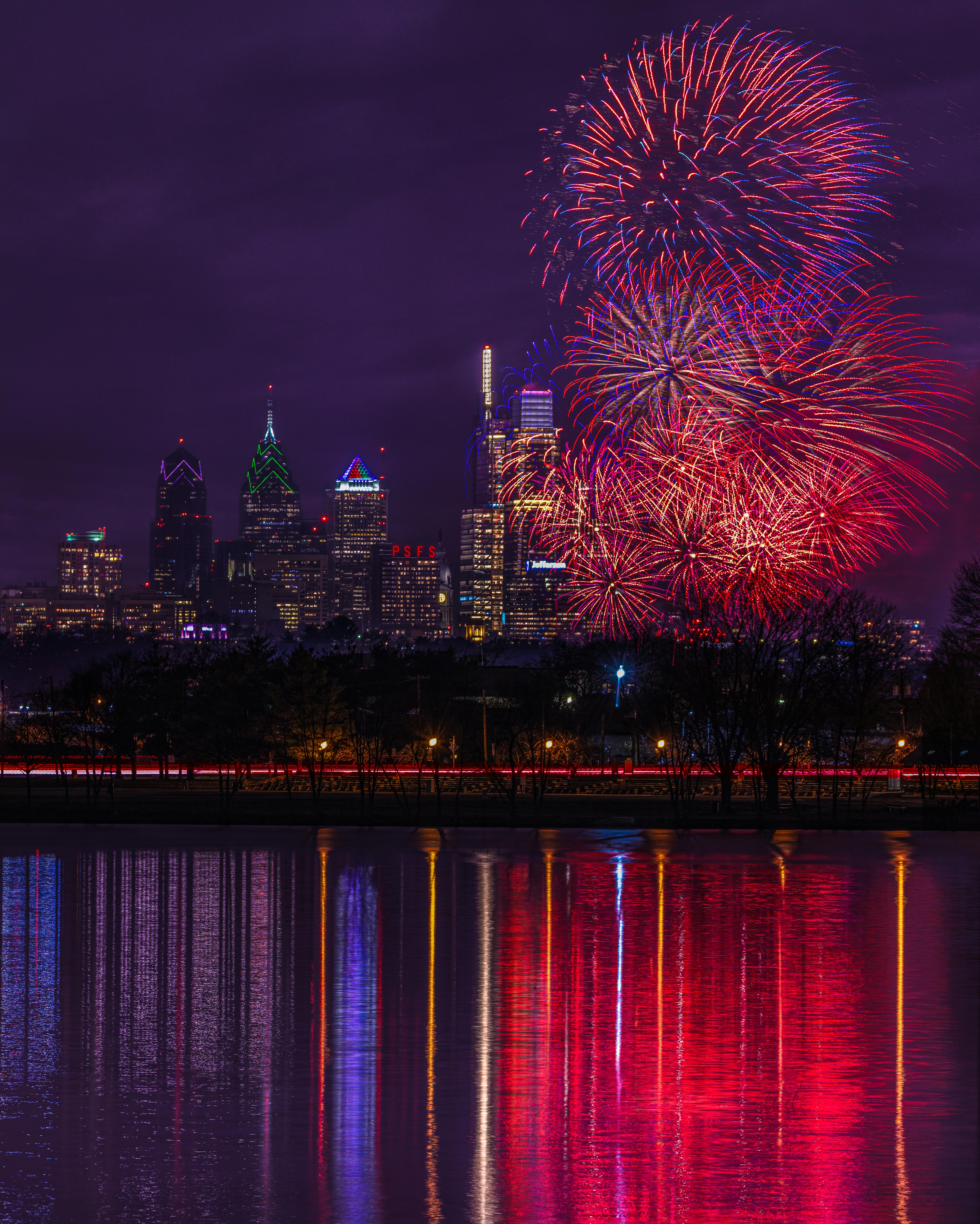 Fireworks in City · Free Stock Photo