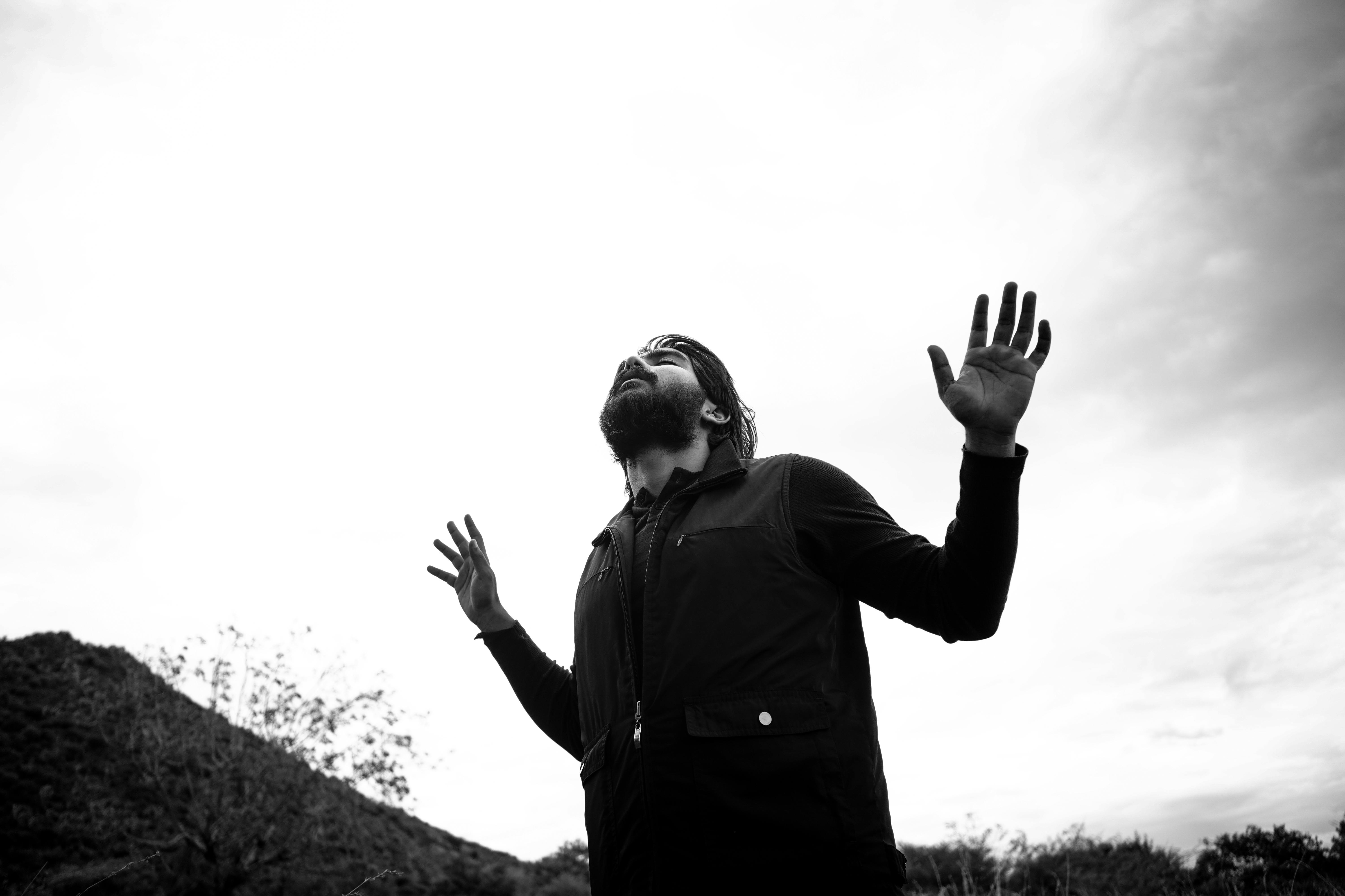 A Man Praying · Free Stock Photo