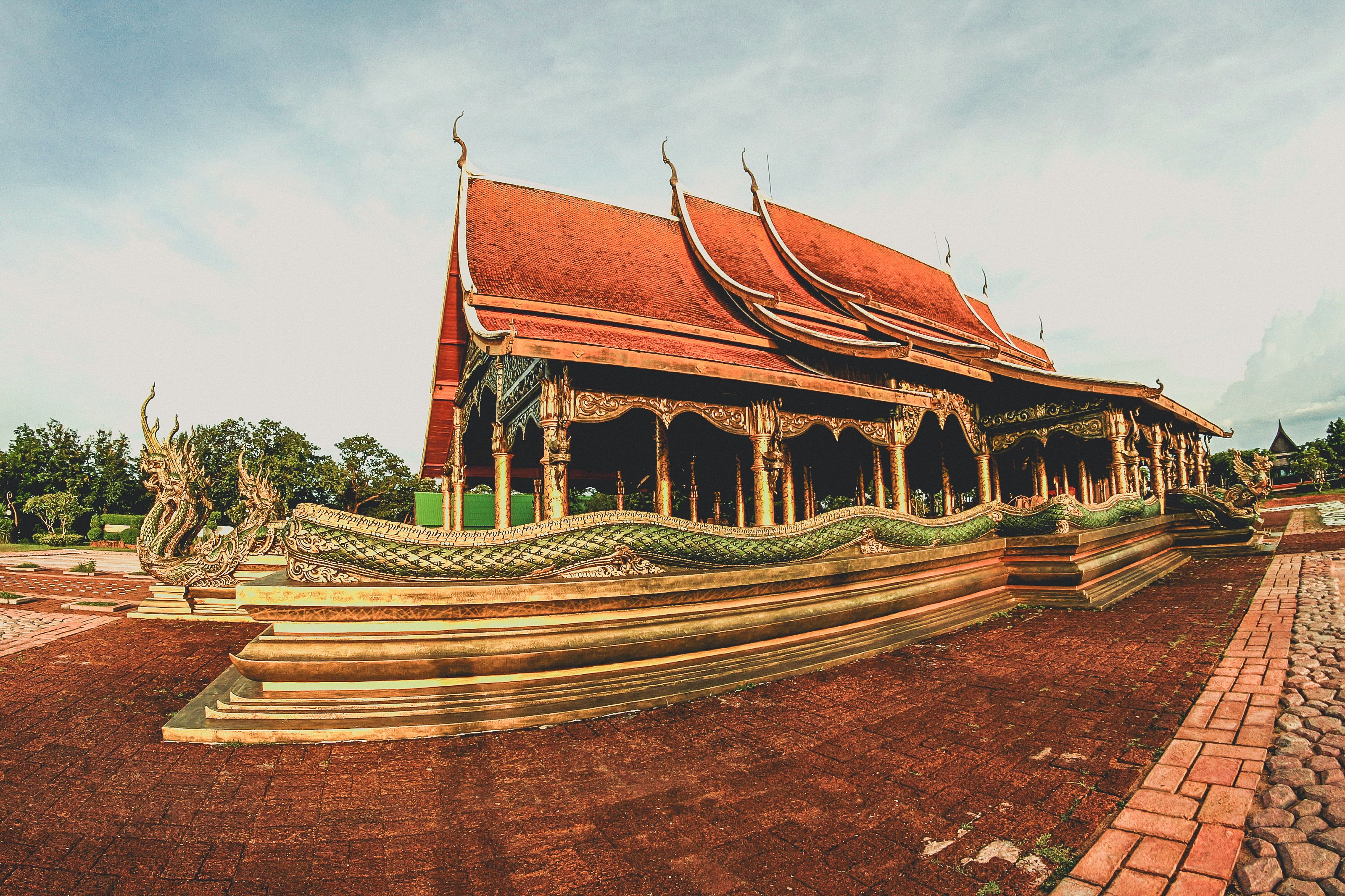 Temple Surrounded by Trees · Free Stock Photo