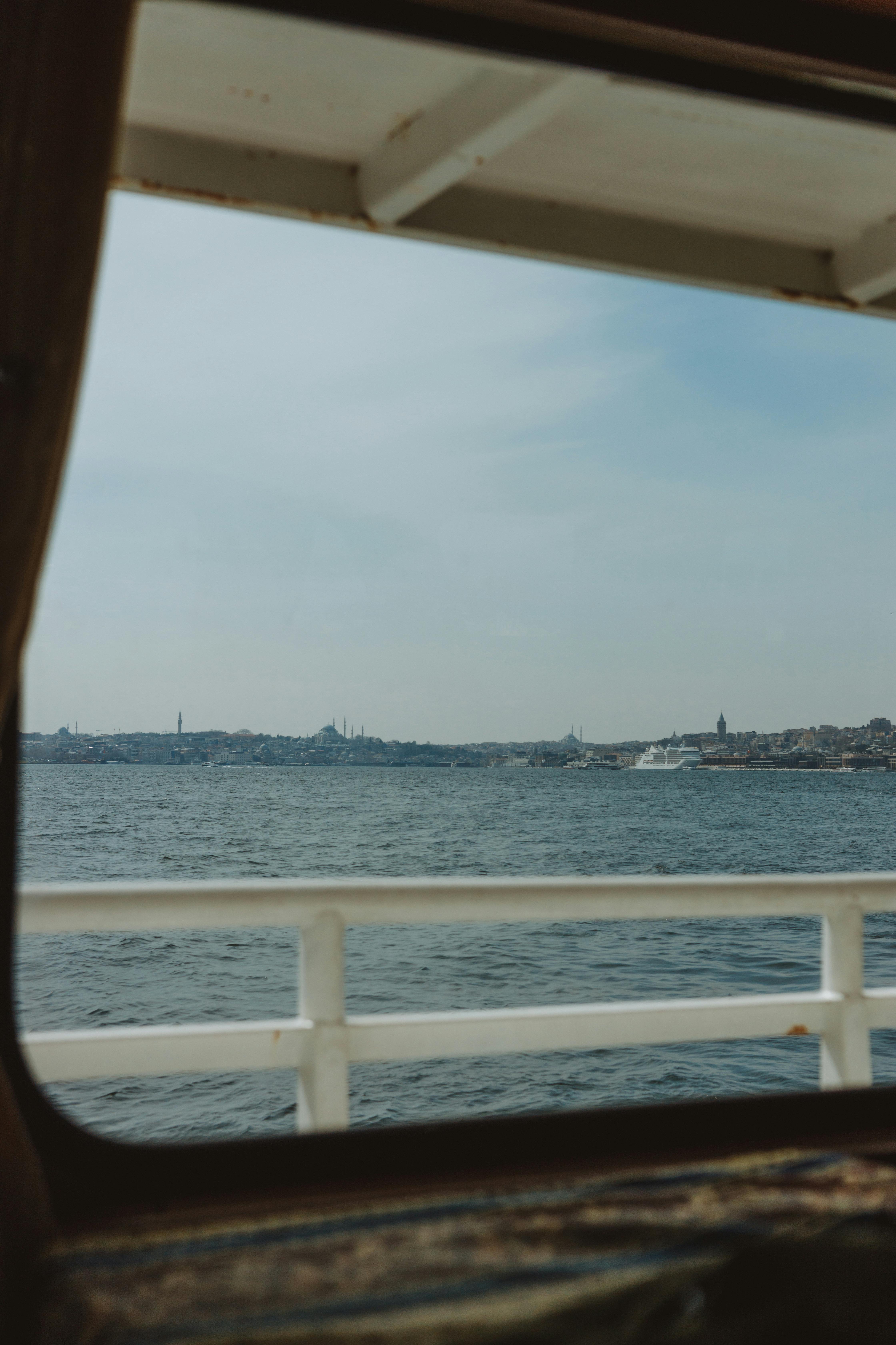 View on Istanbul from Ferry Window · Free Stock Photo