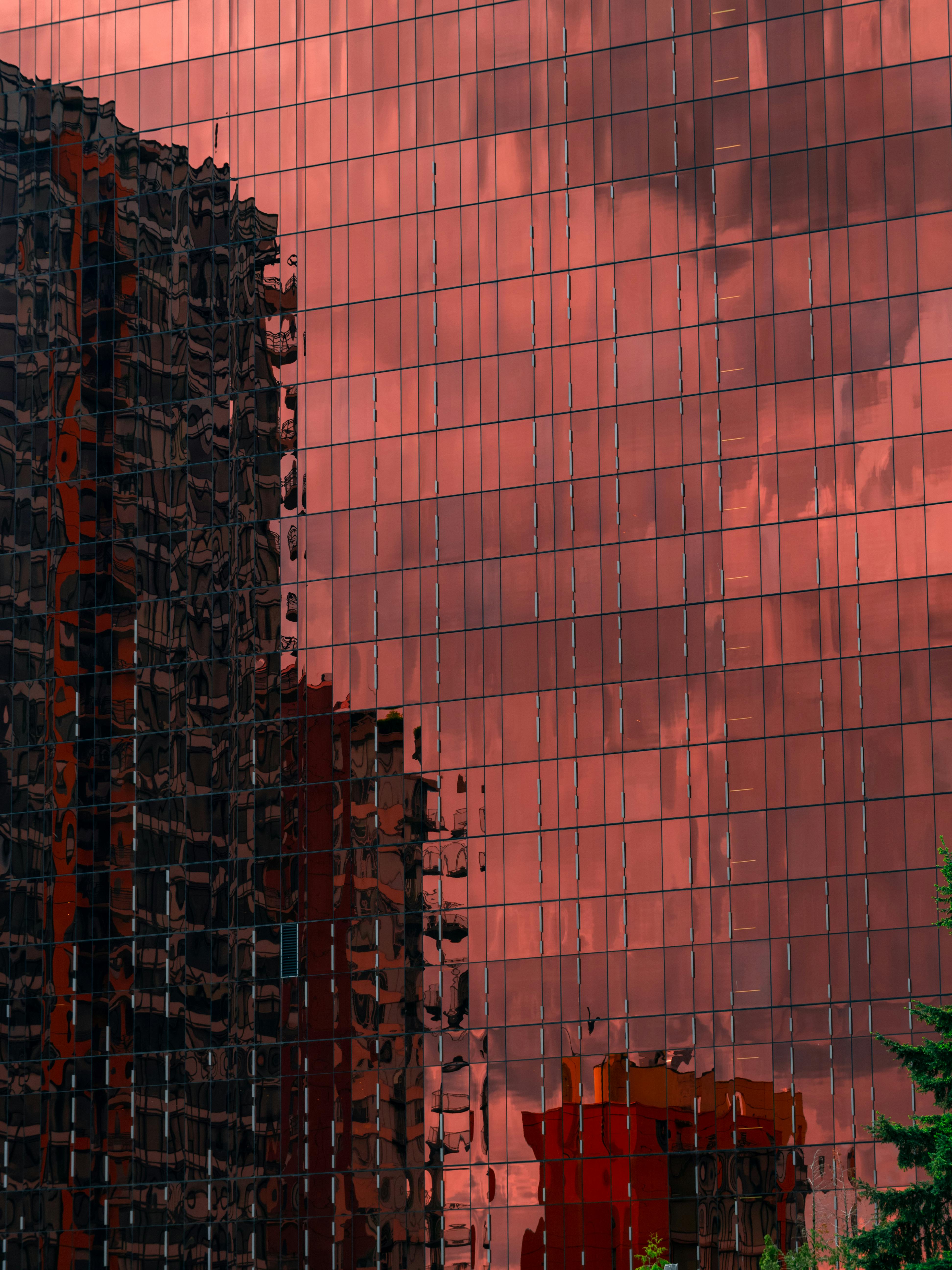 Close-up Photo of a Glass Panel Building · Free Stock Photo