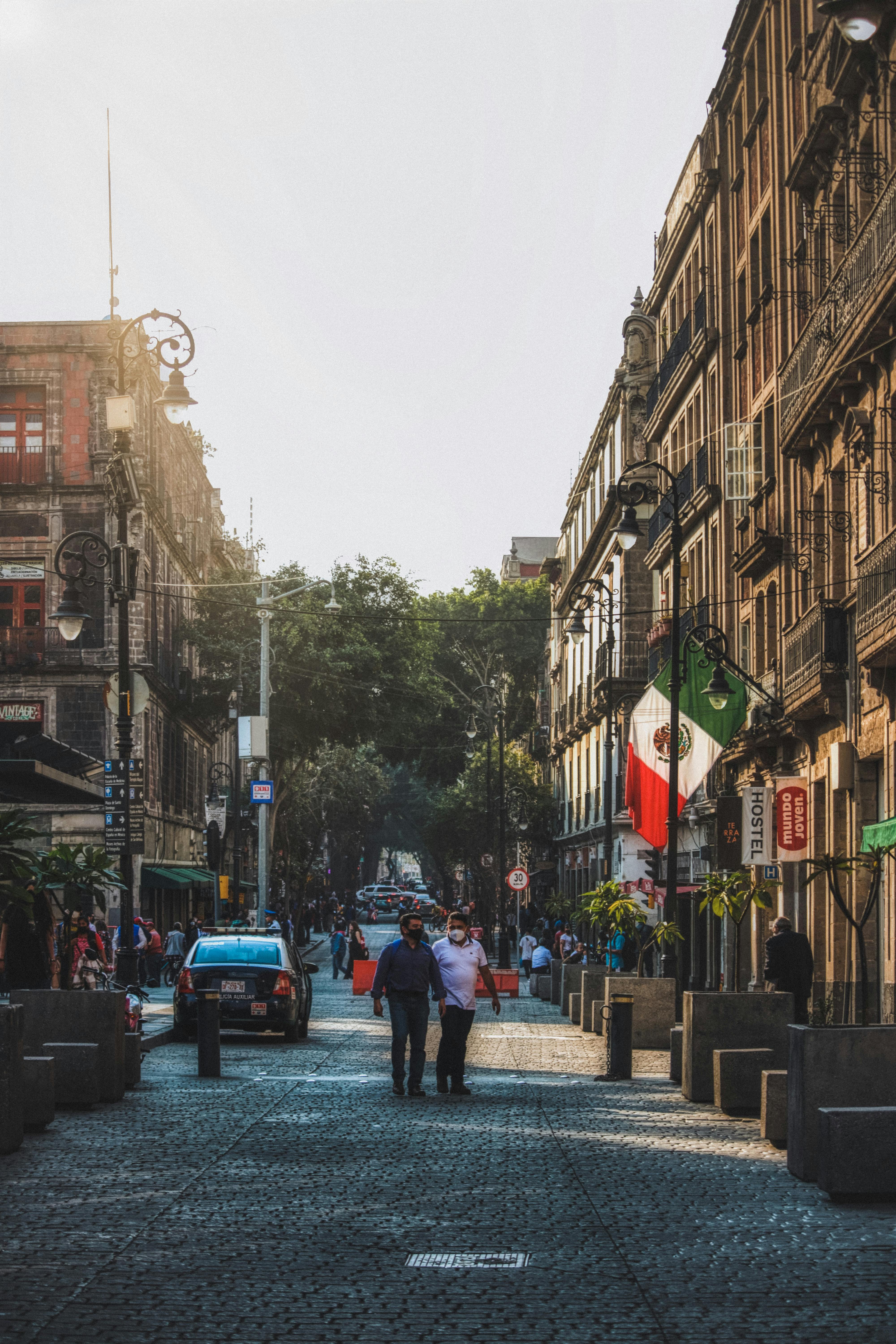 People in an Old Town of Mexico · Free Stock Photo