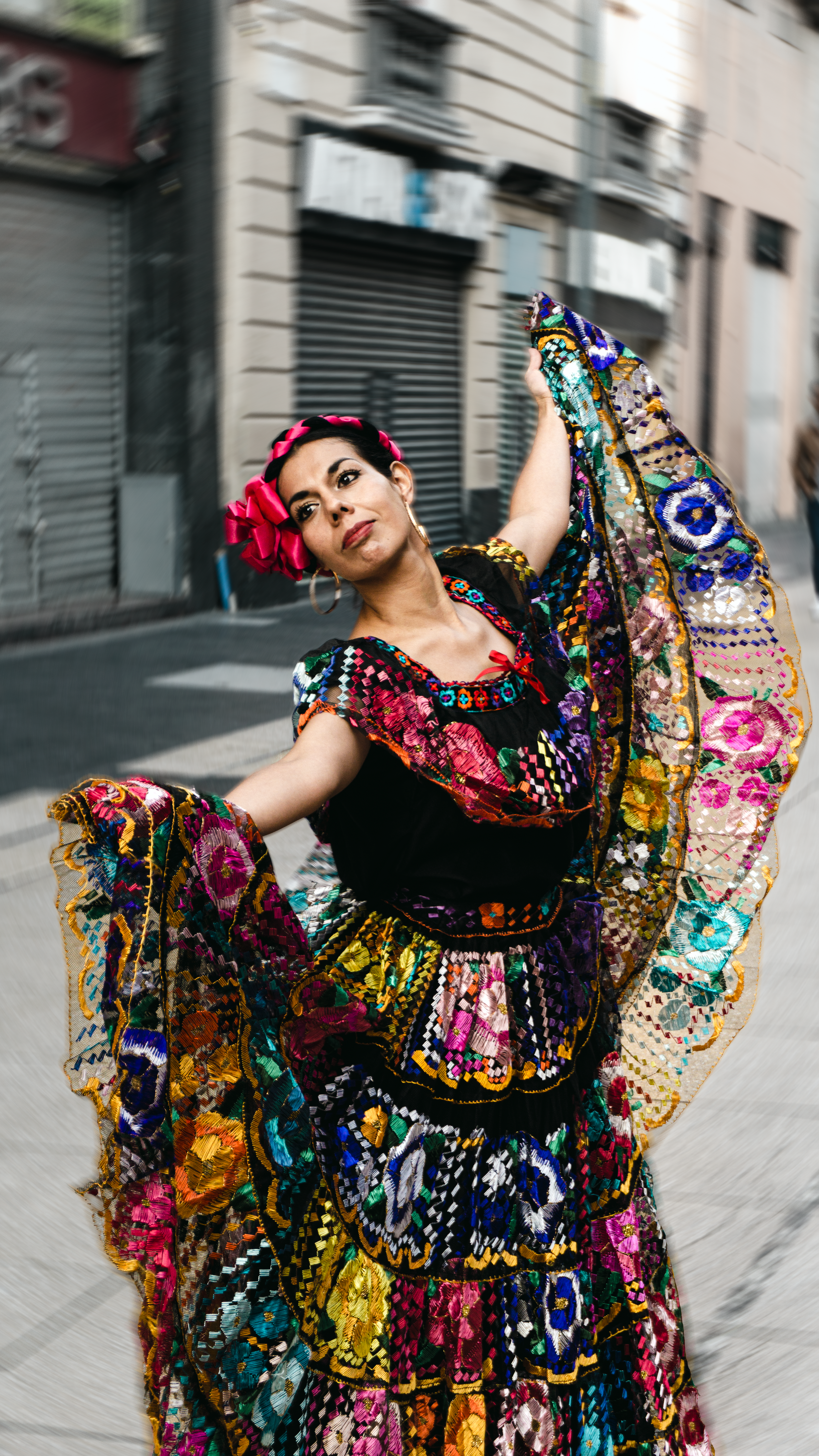 A Dancer Wearing a Colorful Costume · Free Stock Photo