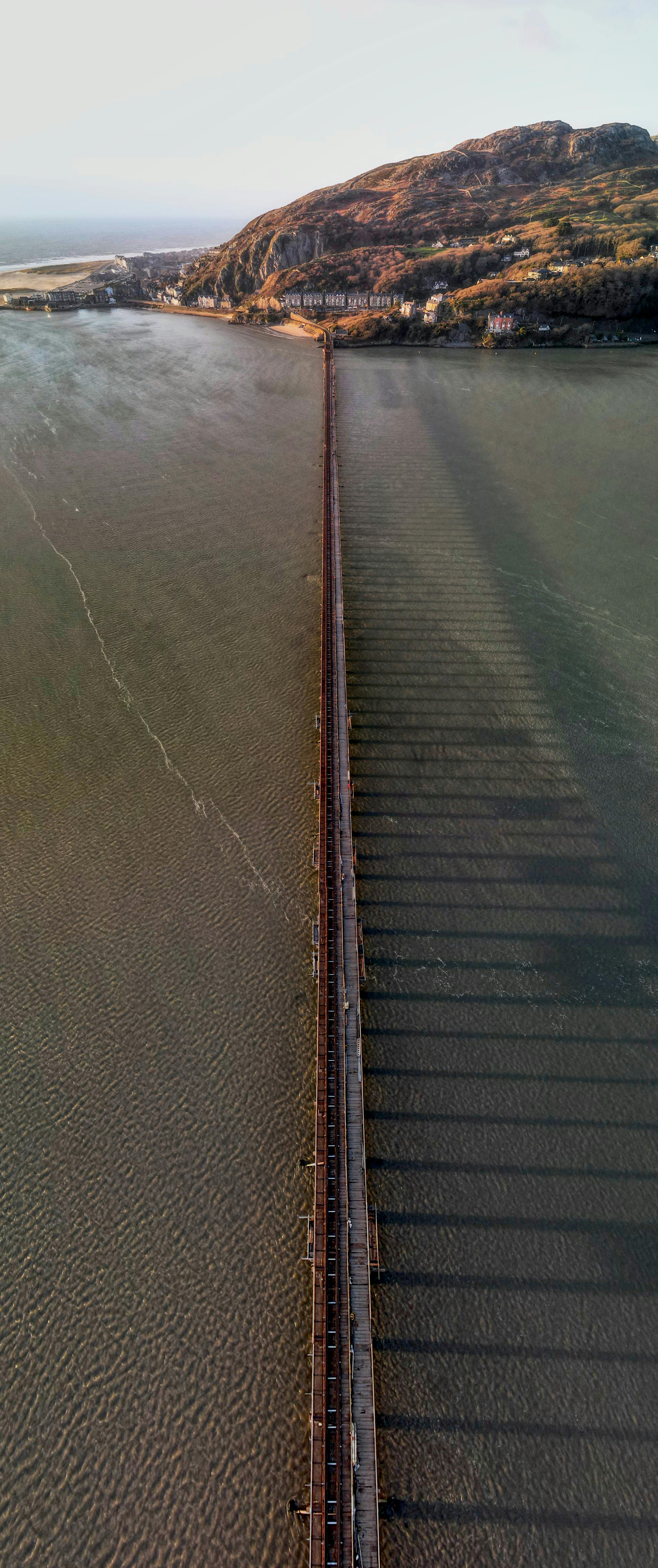 Footpath Submerged in Water · Free Stock Photo