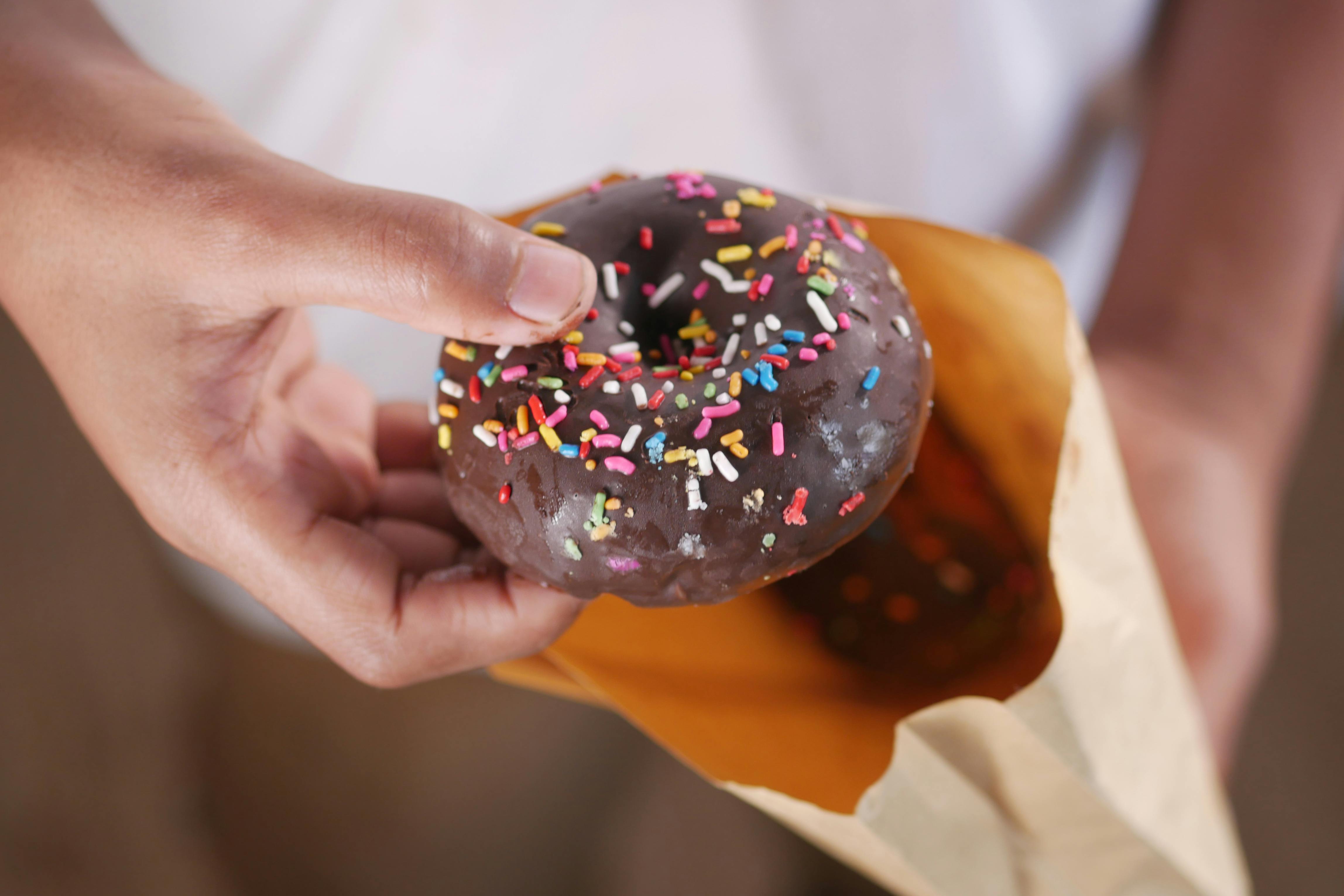 Close-up Photo of Stacked of Doughnuts · Free Stock Photo